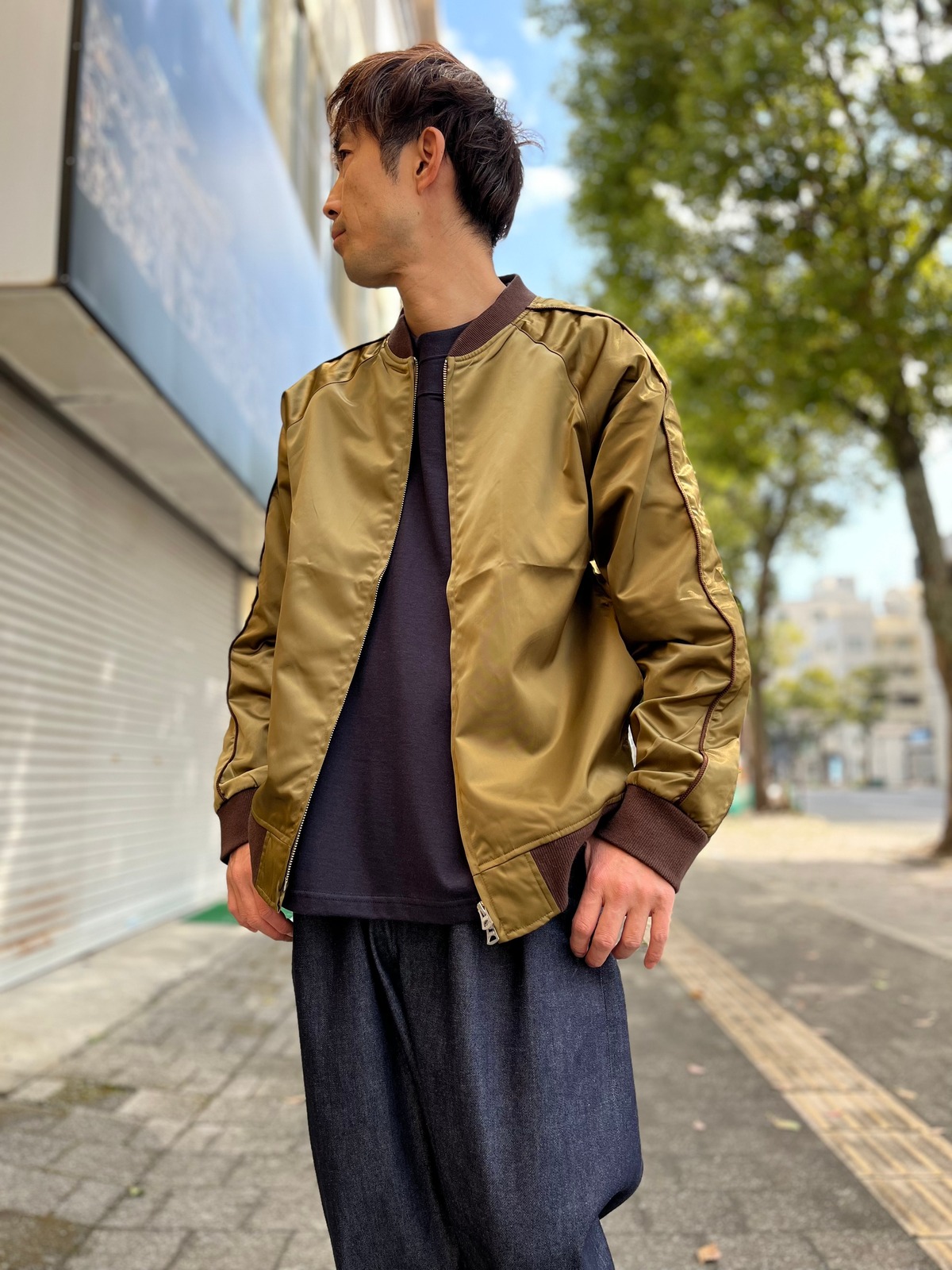 プレミアムナイロンスカMA-1ミリタリージャケット（Audience） | commence