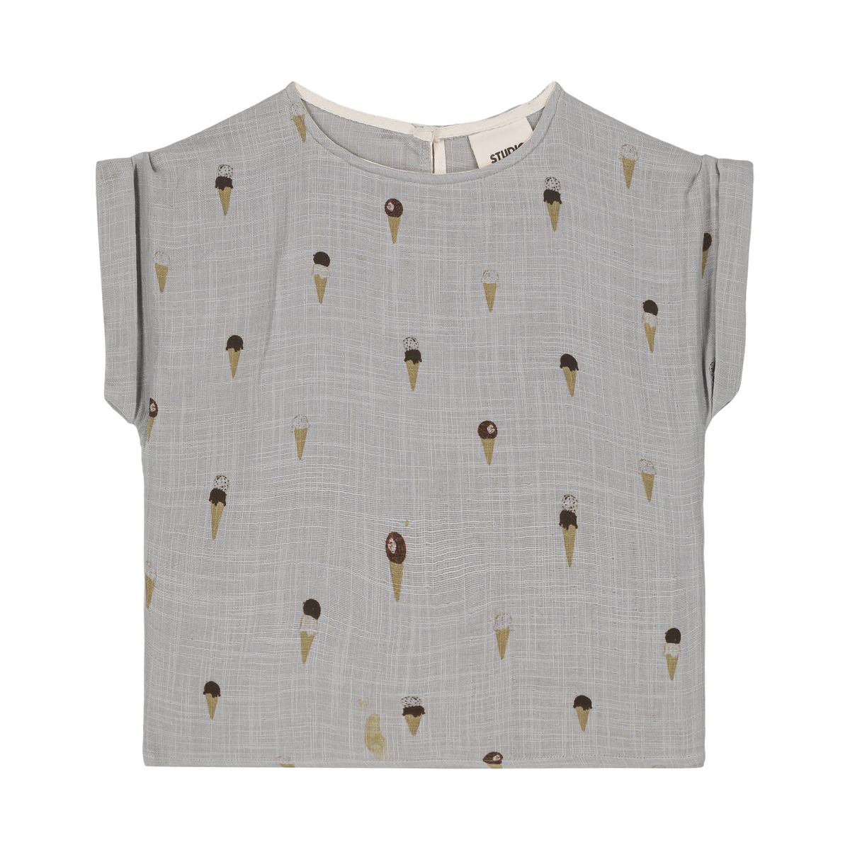 【準即納】BLOUSE PRASLIN : GREY / ICE CREAM（36m）／STUDIO BOHEME | select shop ...