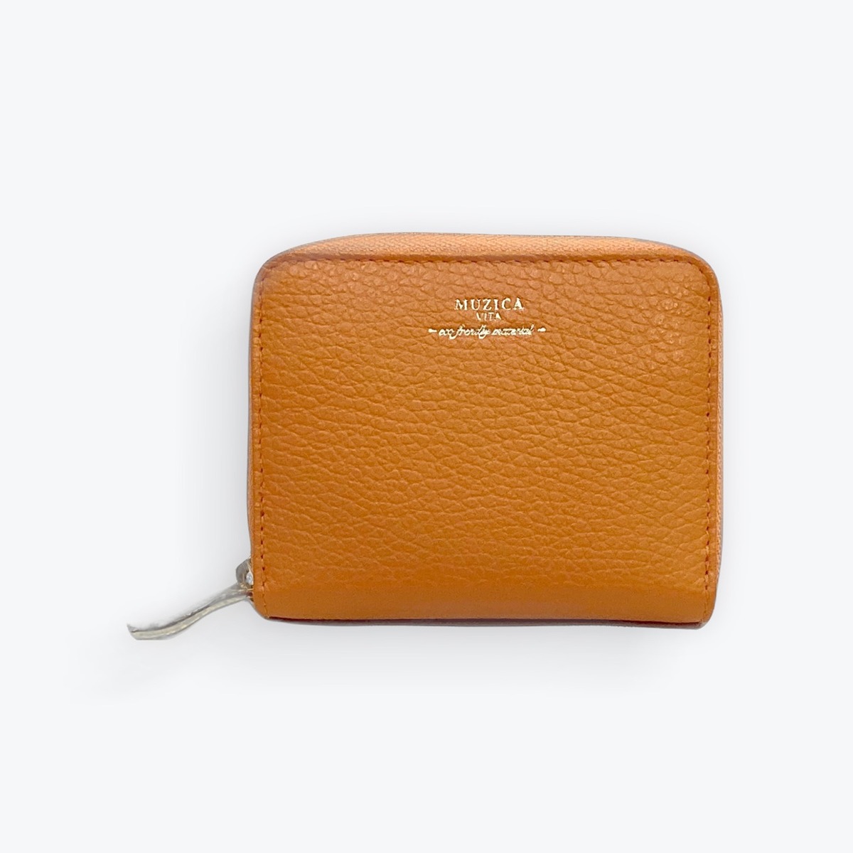 札入れ付きラウンドファスナーウォレット(オレンジ) M1105 | ガルヴァ