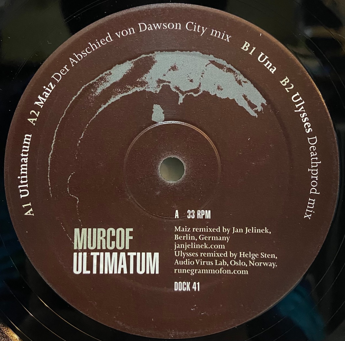 Murcof – Ultimatum | うなレコ 中古レコード クラブ・ミュージック