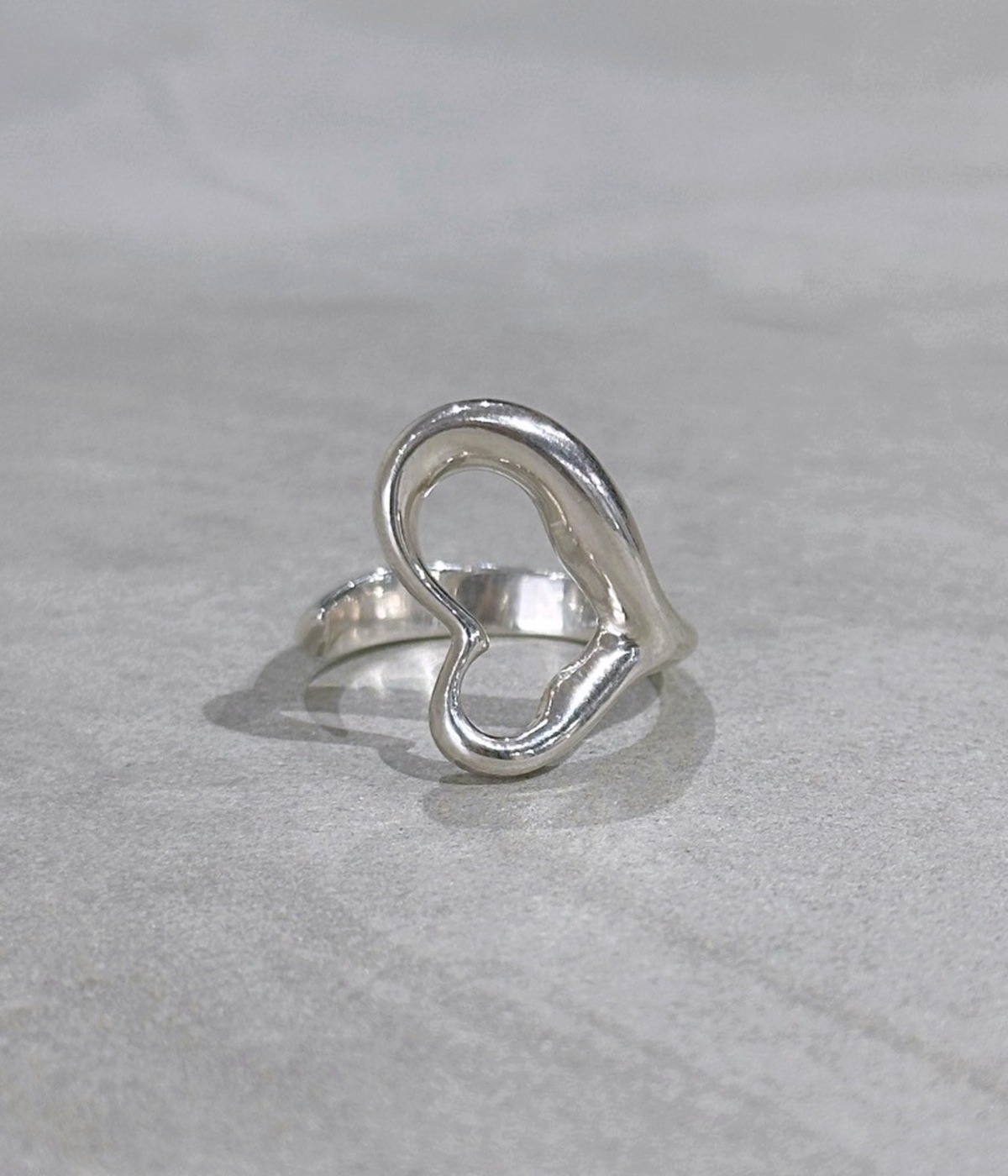 Sv925 #13 Vintage Open Heart Ring -Tiffany & Co.- | SNATCHED CHAIN.