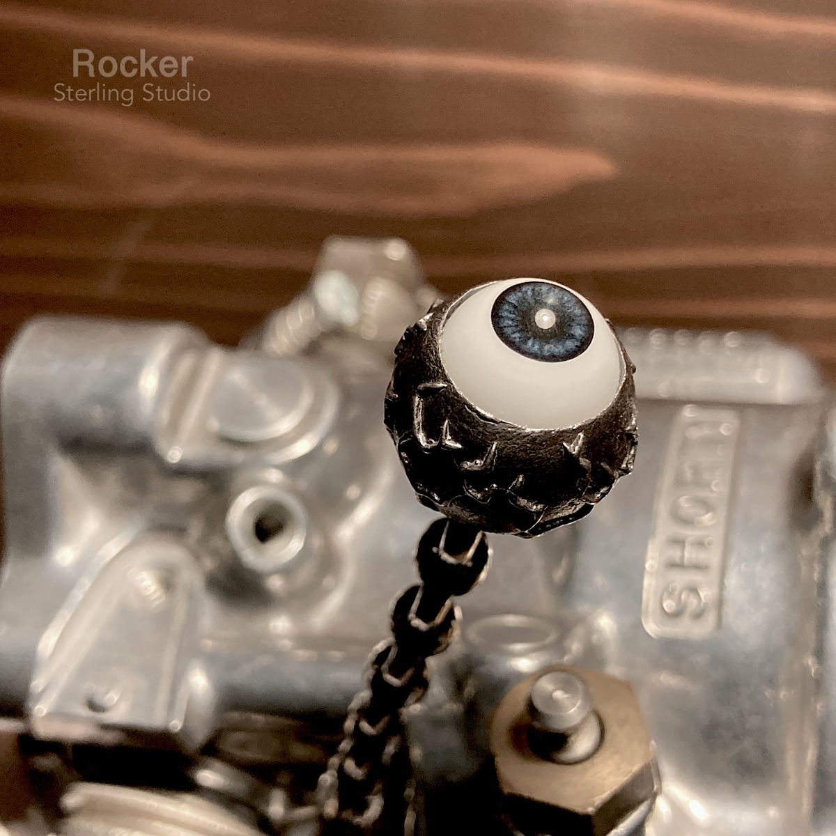 Eyeball Idling Screw (Dark Blue) | Rocker SS