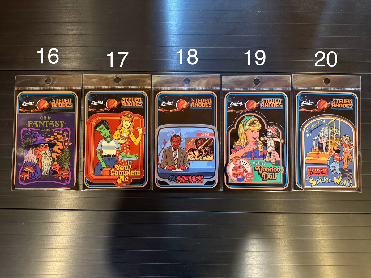 Steven Rhodes STICKER 16～20 | NOWEST CAMP ONLINE SHOP