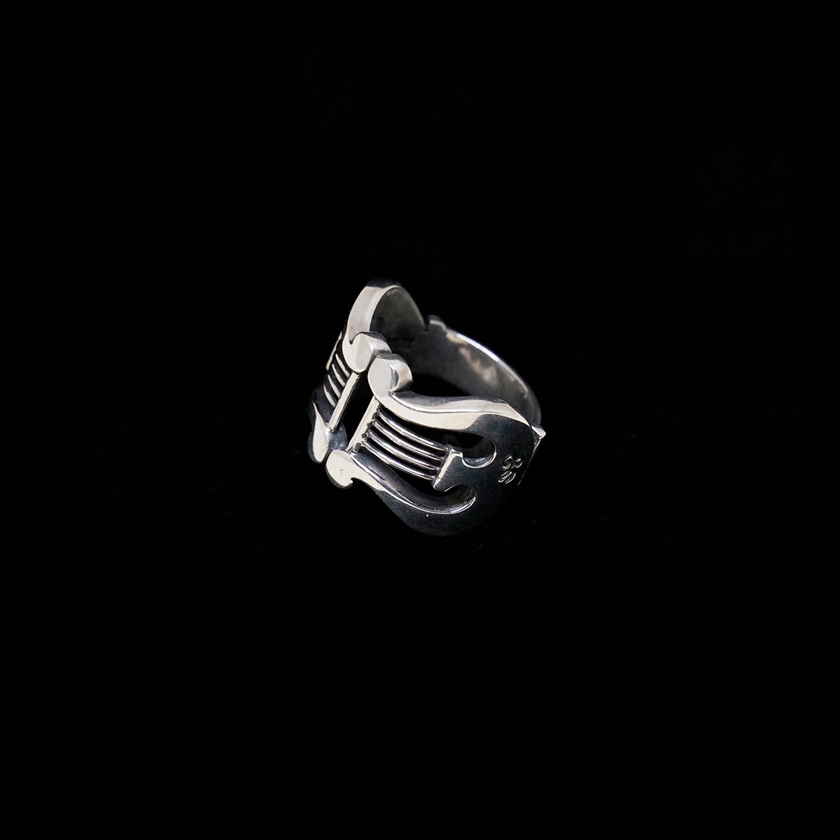 Lilac 】Double LEIER-HARP Ring | OR GLORY BASE