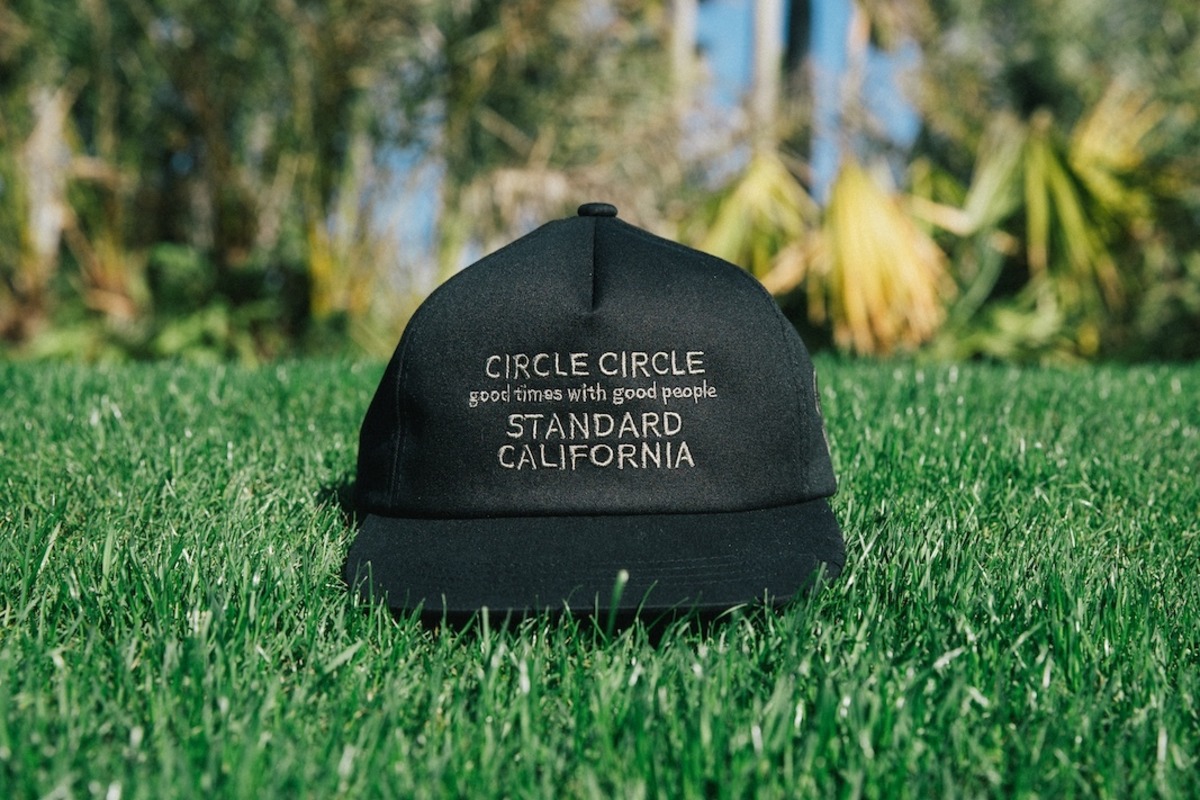 "RESTOCK" SIDE LOGO 5 PANEL CAP Type-1 CUSTOM | CIRCLE CIRCLE