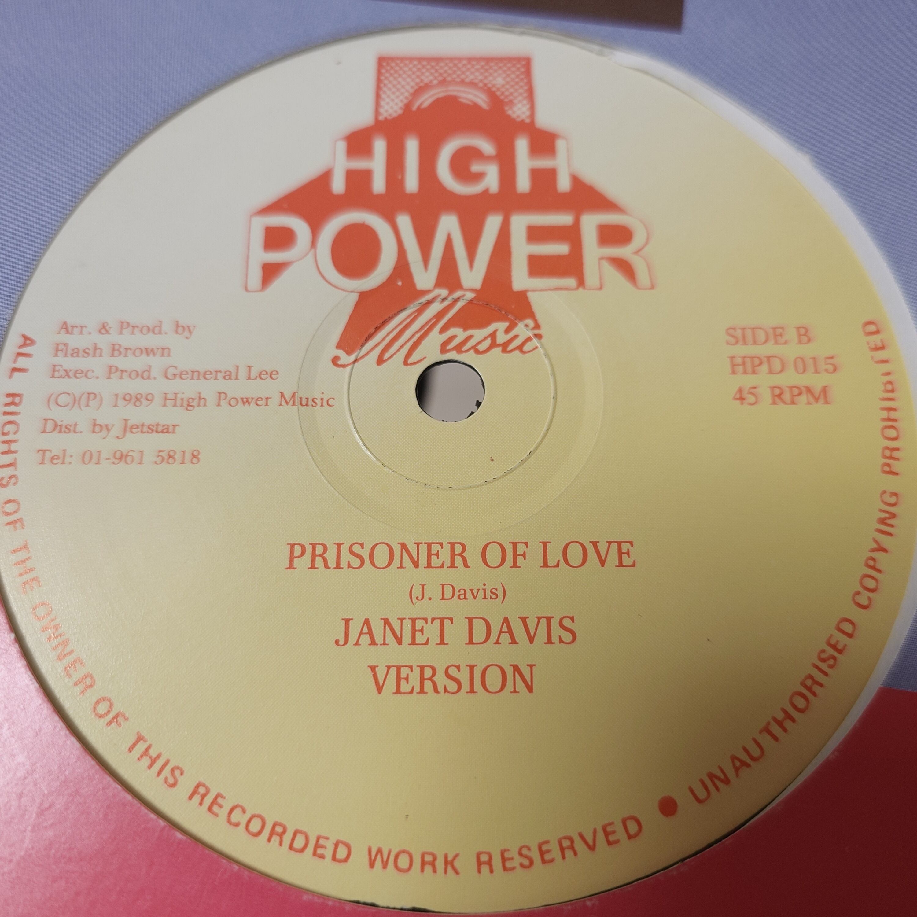 Janet Lee Davis - Prisoner Of Love / 超激ヤバ哀愁系！！ // High Power Music ...
