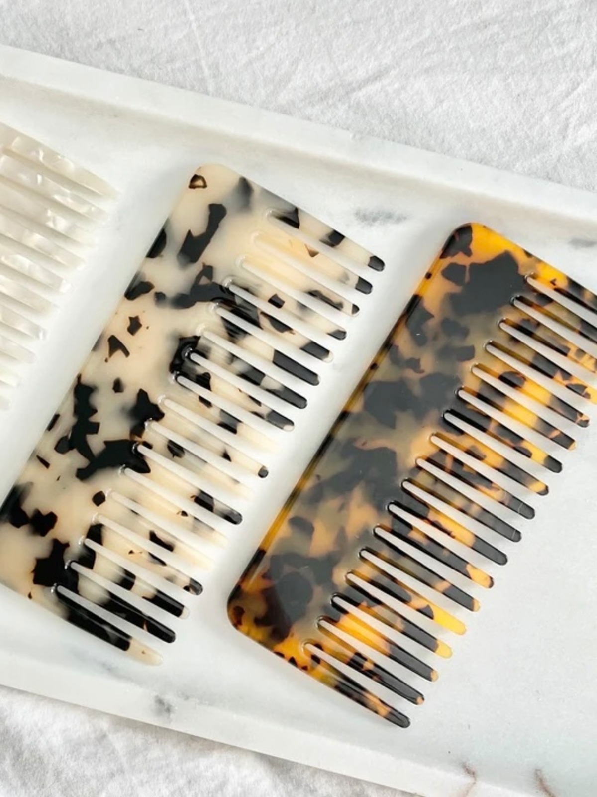 【即納商品】marble hair comb | noul