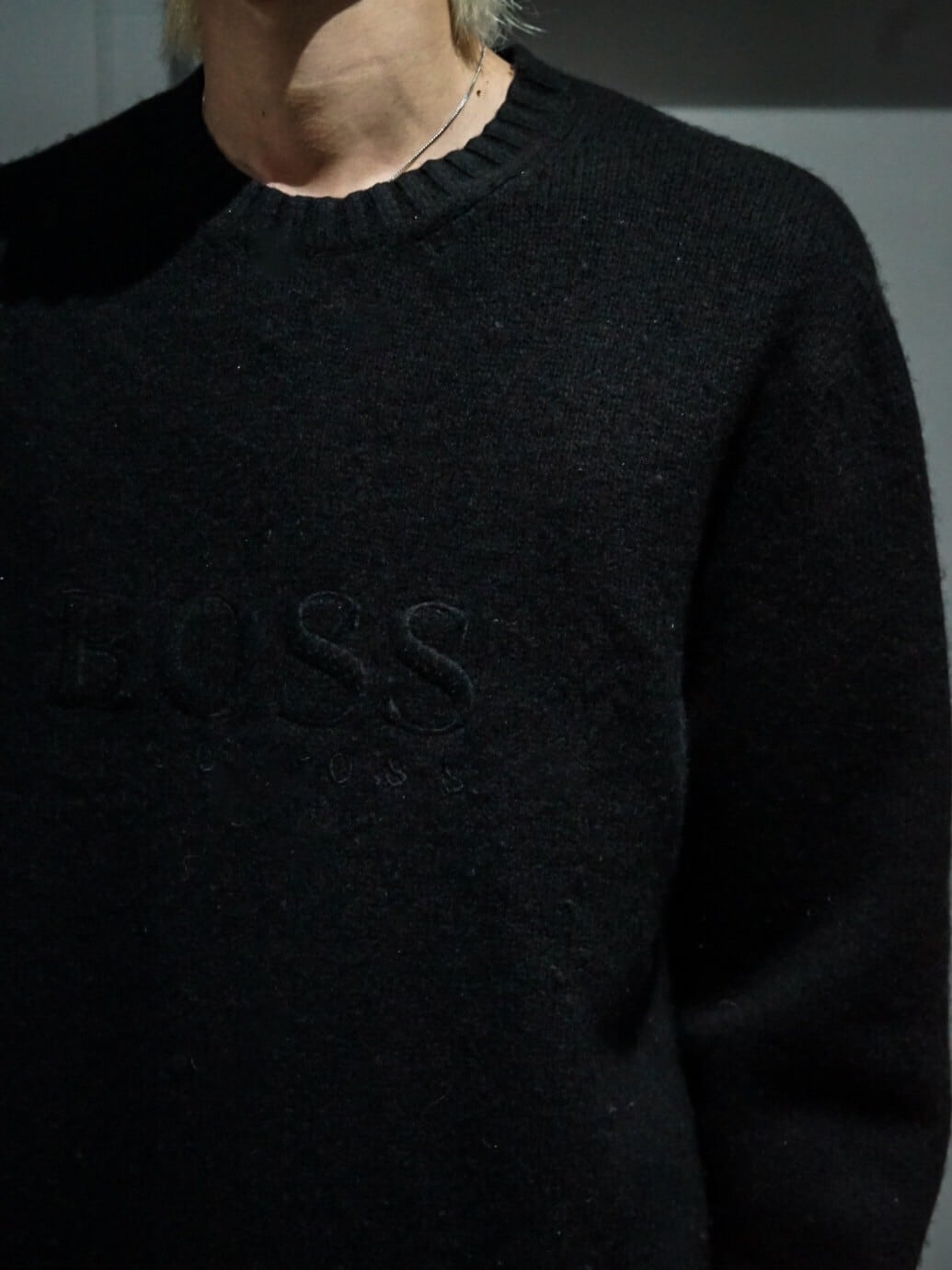 【add (C) vintage】"BOSS HUGO BOSS" Logo Embroidery Design Vintage ...