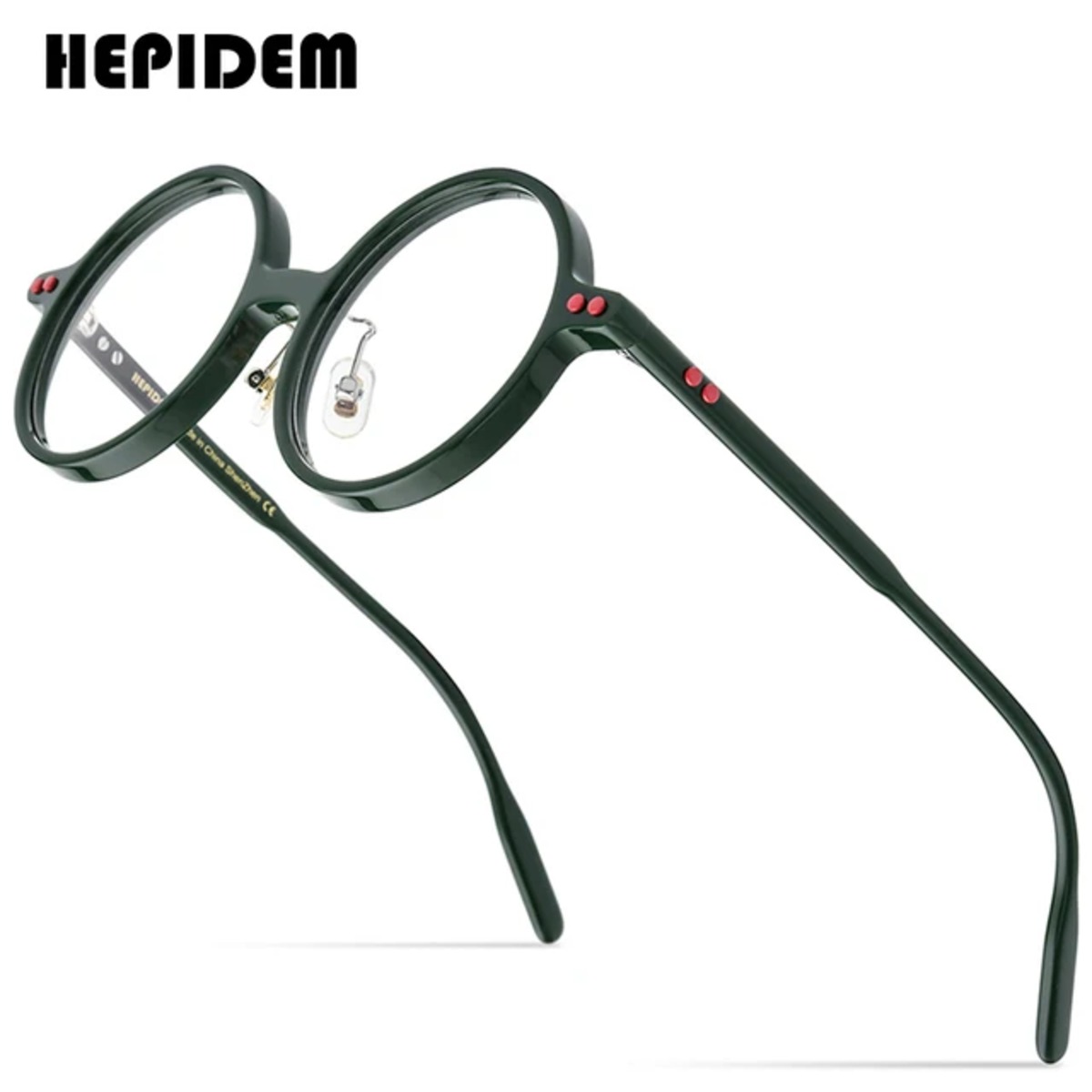 Large Round Frame Glasses【H0048】 | HEPIDEM JAPAN
