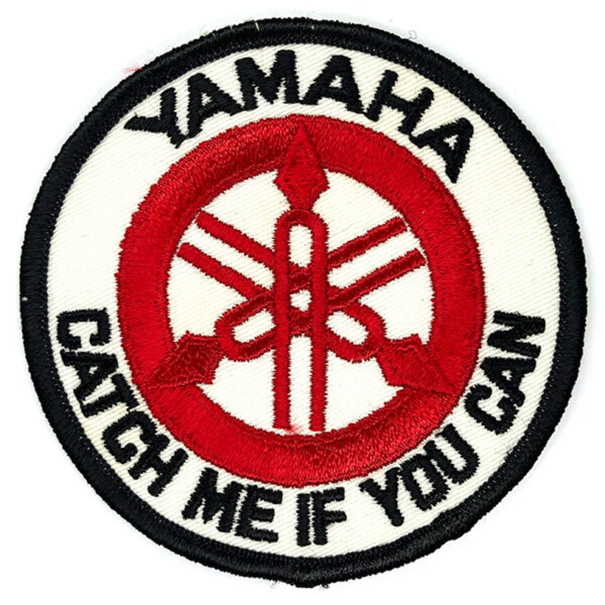 ヤマハ ビンテージ ロゴ パッチ YAMAHA Vintage Logo Patch バイカー 国産旧車 Biker Japanese ...