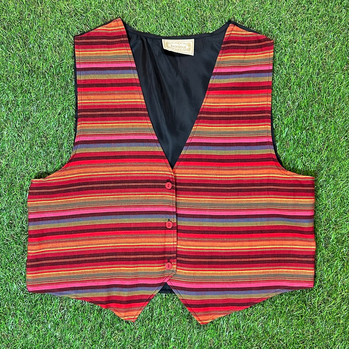 【Men's】 90s Serape Vest / Vintage ヴィンテージ 古着 メキシカン ネイティブ ベスト ジレ セラぺ | 古着 ...
