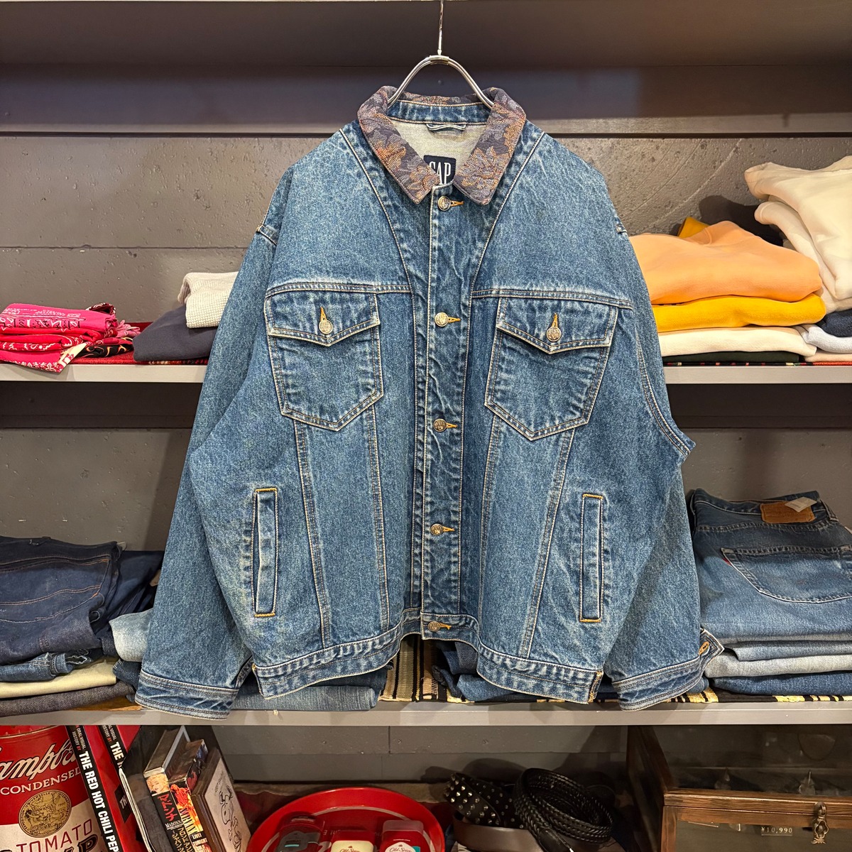 90s GAP Denim Tracker Jacket | VOSTOK