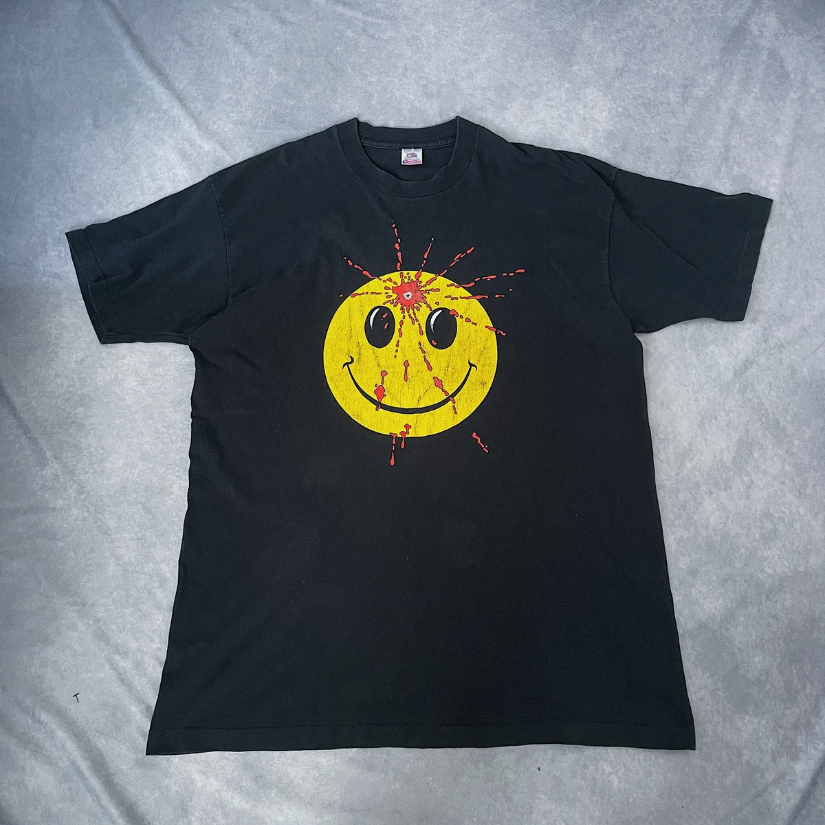 90s Smiley Face ぶち抜き “最初期2XL” | Avalon -vintage-