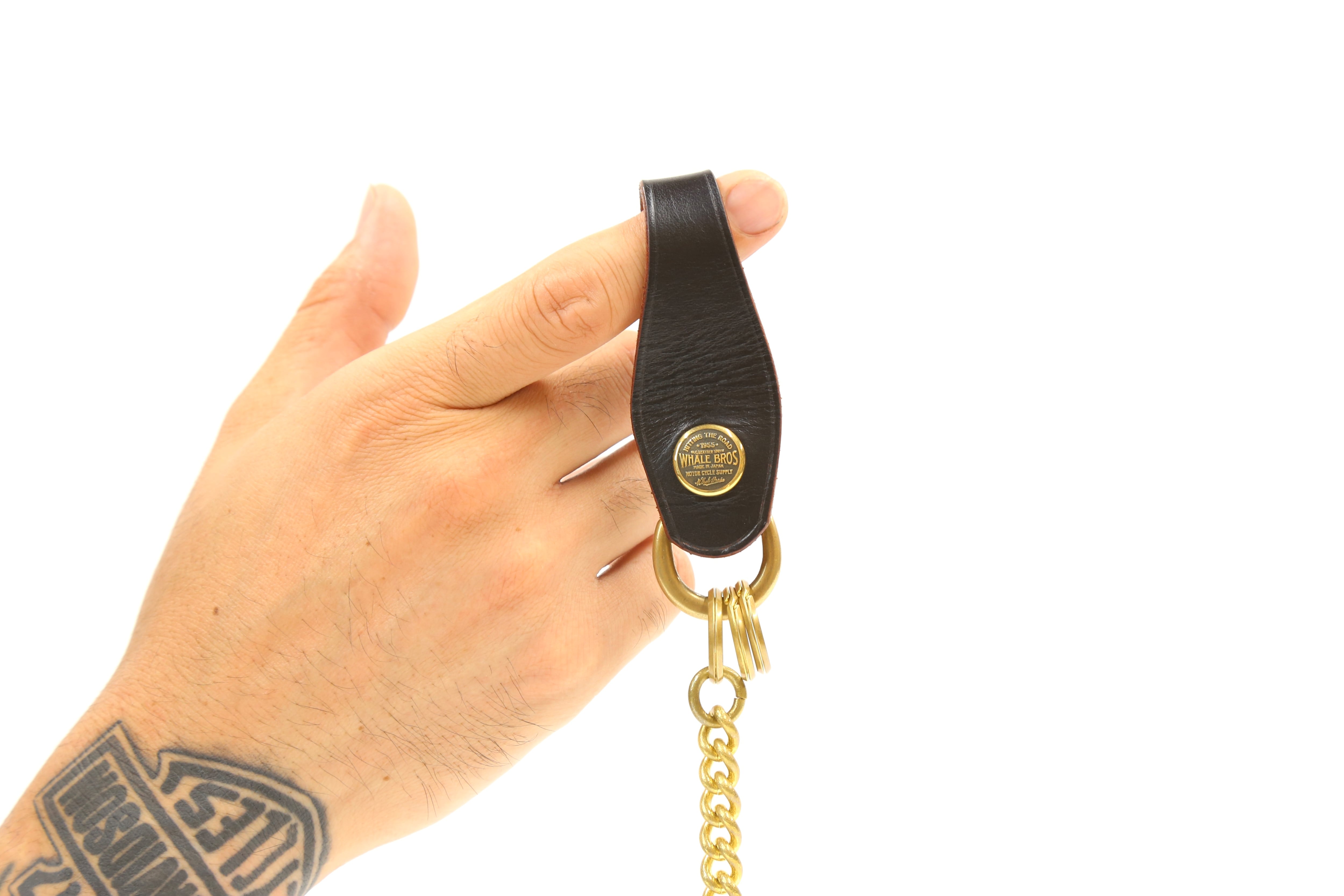 部品屋K&W 汎用 ウォレット・ウォレットロープ・ループキーホルダーの3点セット K&W 部品屋K&W ウォレット・ウォレットロープ・ループキーホルダーの3点