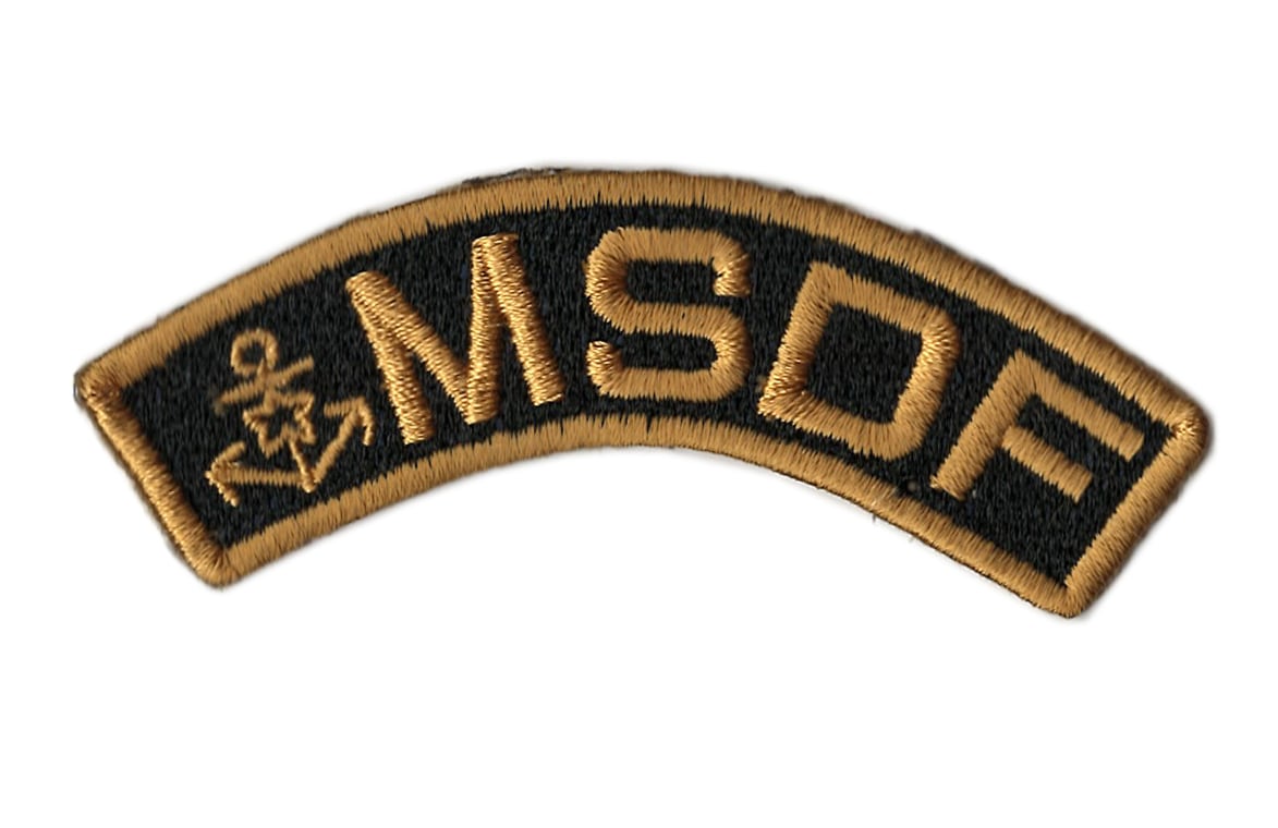 自衛隊グッズ ワッペン 海上自衛隊 簡易ジャンパー肩用 MSDF 自衛隊グッズ ワッペン 海上自衛隊 簡易ジャンパー肩用 MSDF