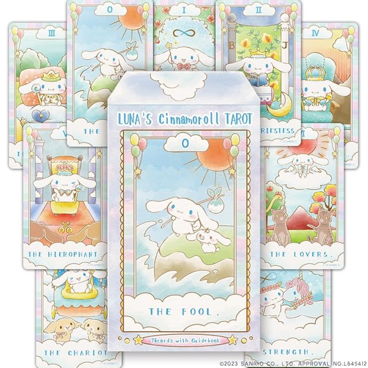 【サンリオ】ルナズ シナモロール タロット LUNA'S CINNAMOROLL TAROT タロットカード シナモン | YAMA BASE