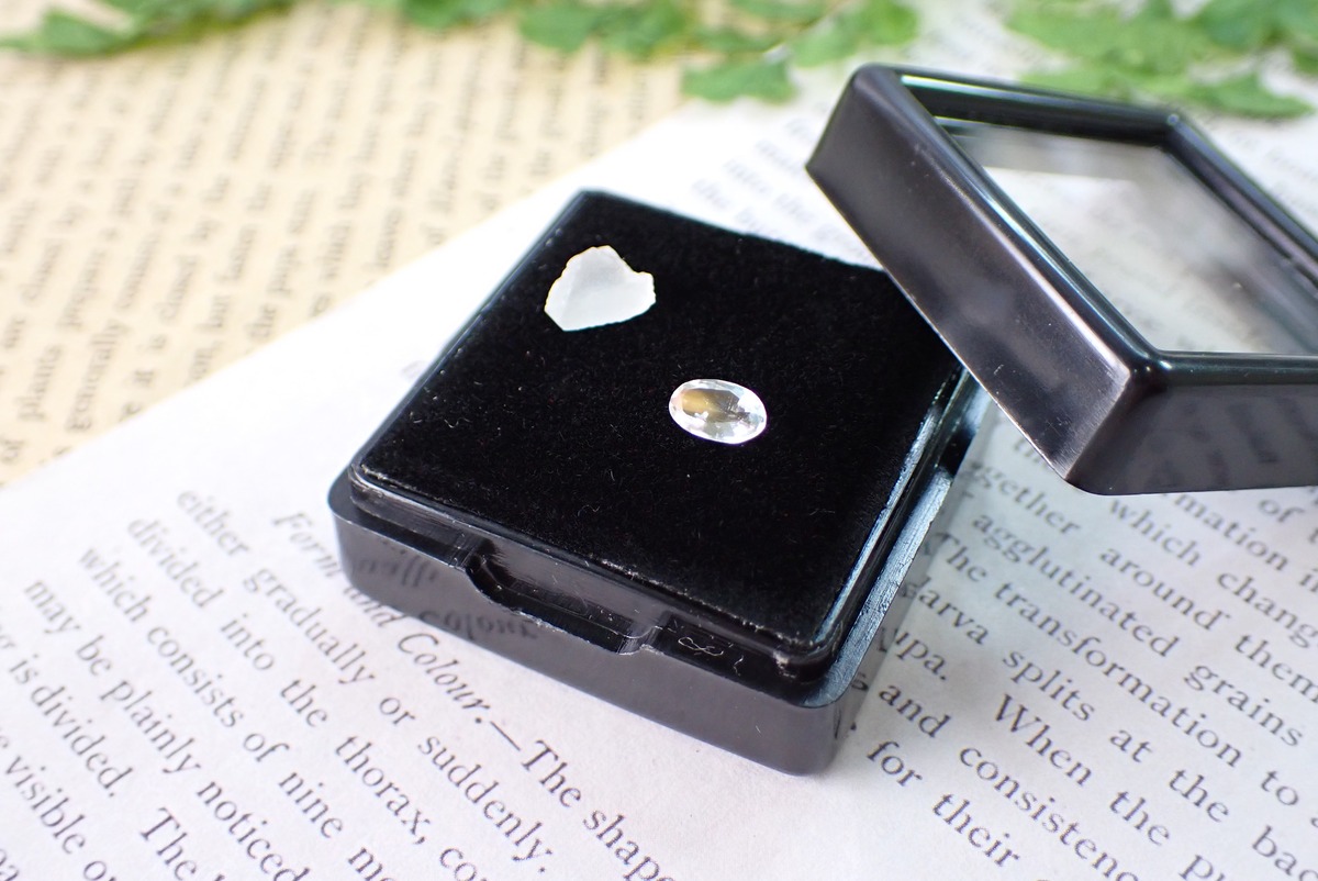 【原石セット】アンデシンラブラドライト 0.19ct/0.48ct [C6‐643] | differencee(ディファレンシー)