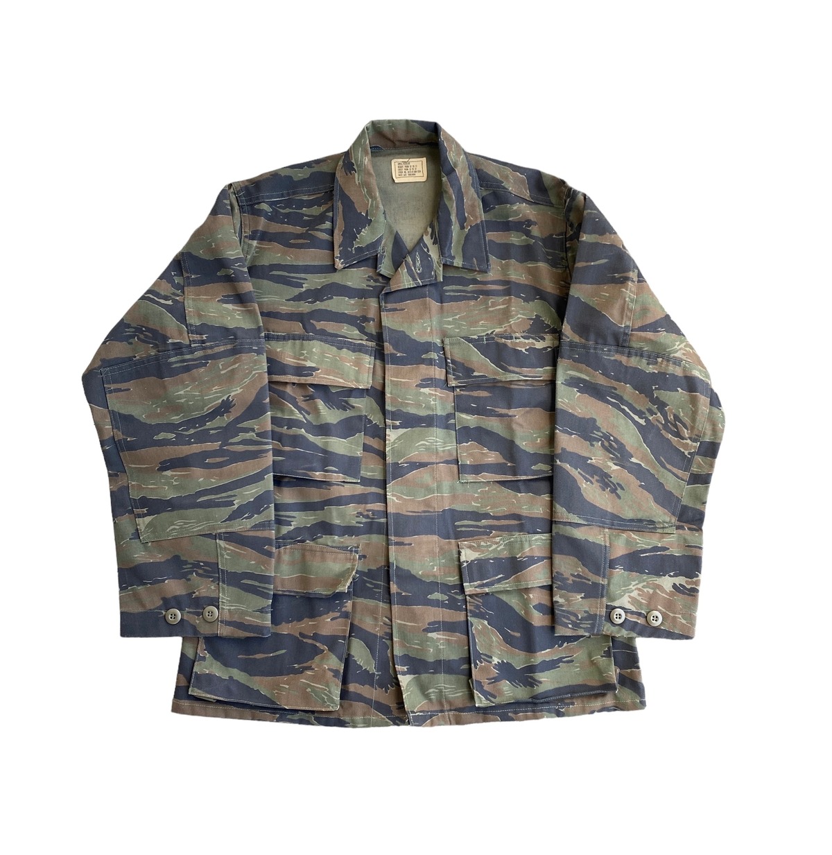DEADSTOCK 80s〜 US MILITARY tiger camo BDU jacket | CLOSE CLOTHES