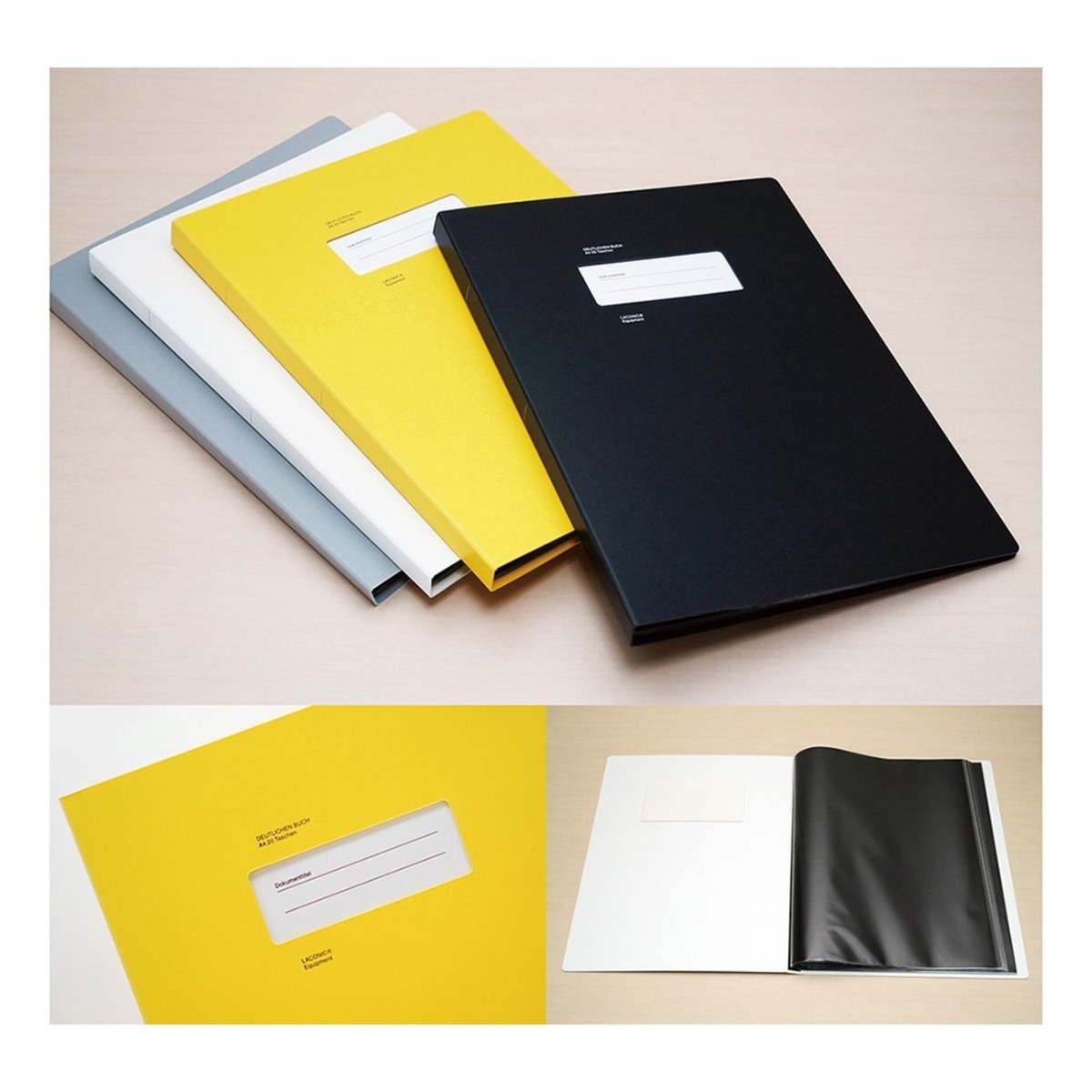 STOCK 20ポケットA4クリアファイル | docketstore