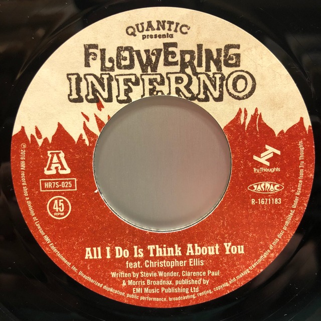 【EP】Quantic presenta Flowering Inferno feat. ChristopherElis / All I Do ...