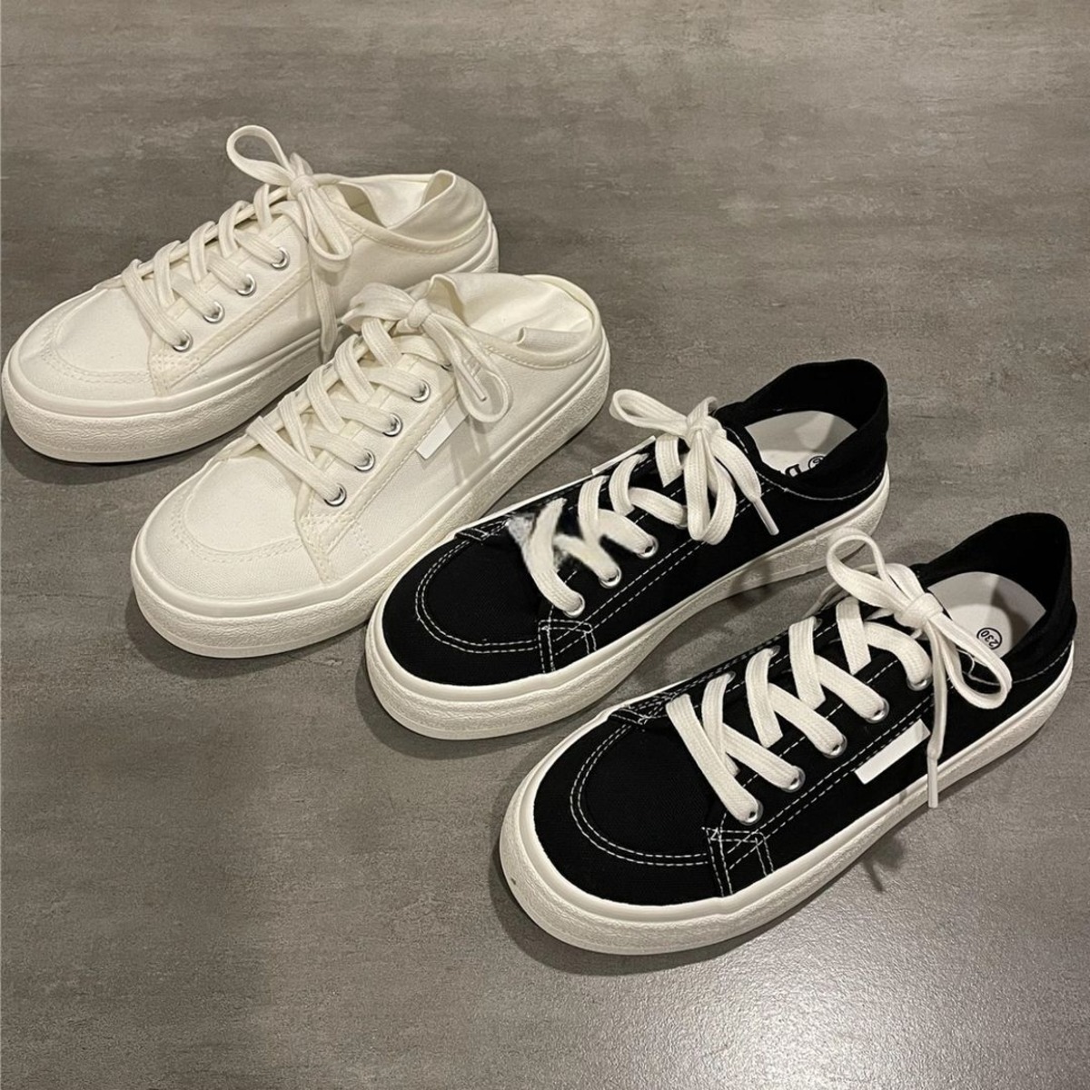 レースアップ スニーカー M 2col 250152 | Raglana