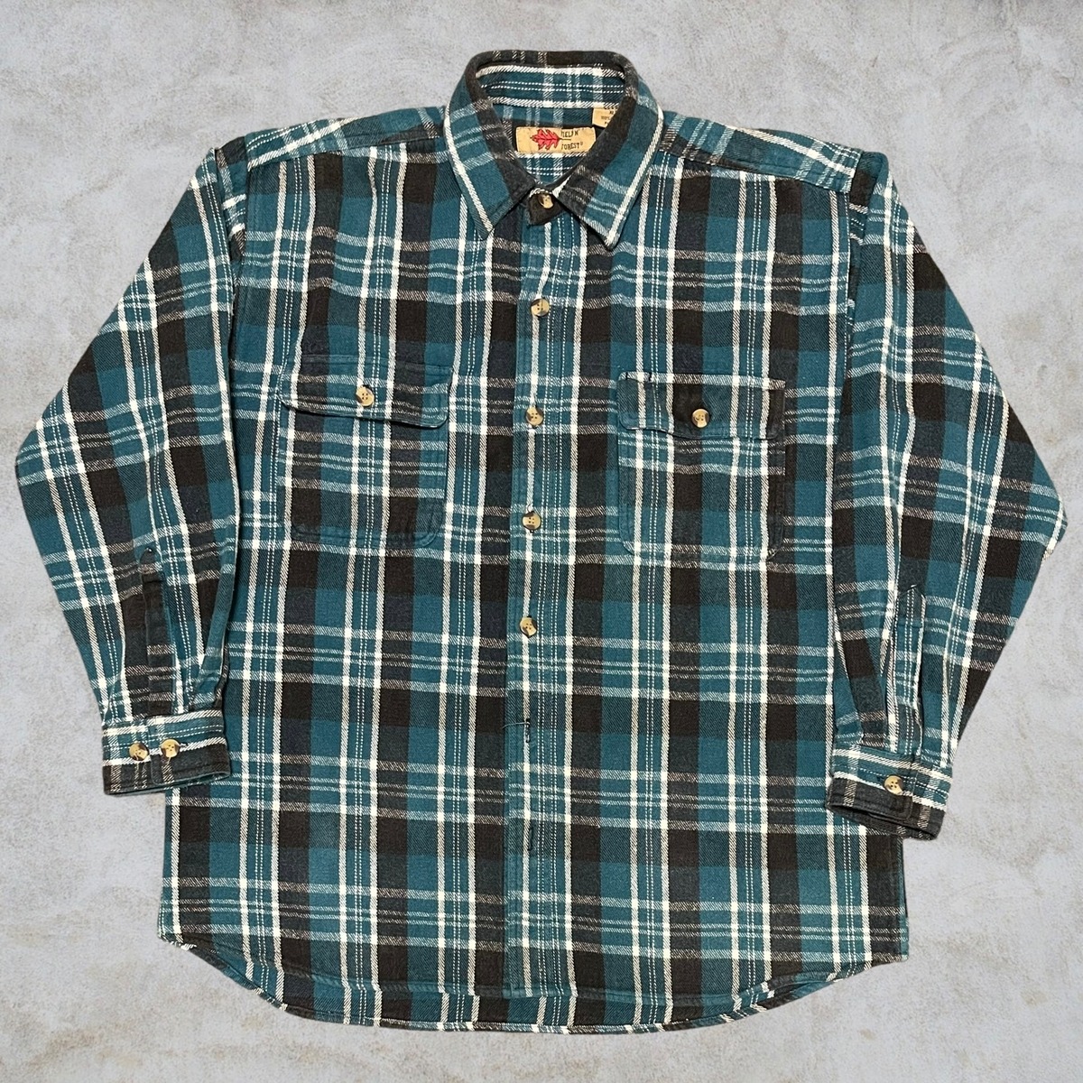 90’s FIELDN' FOREST Flannel Cotton Shirts | curb