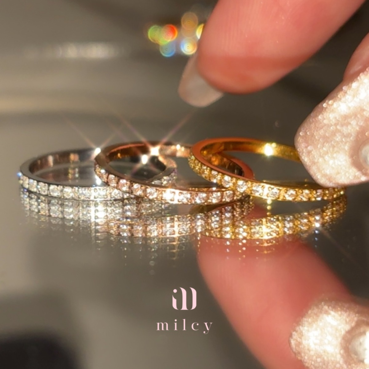 full eternity ring （1mm） | milcy（ミルシー） 大人フェミニンアクセサリーショップ