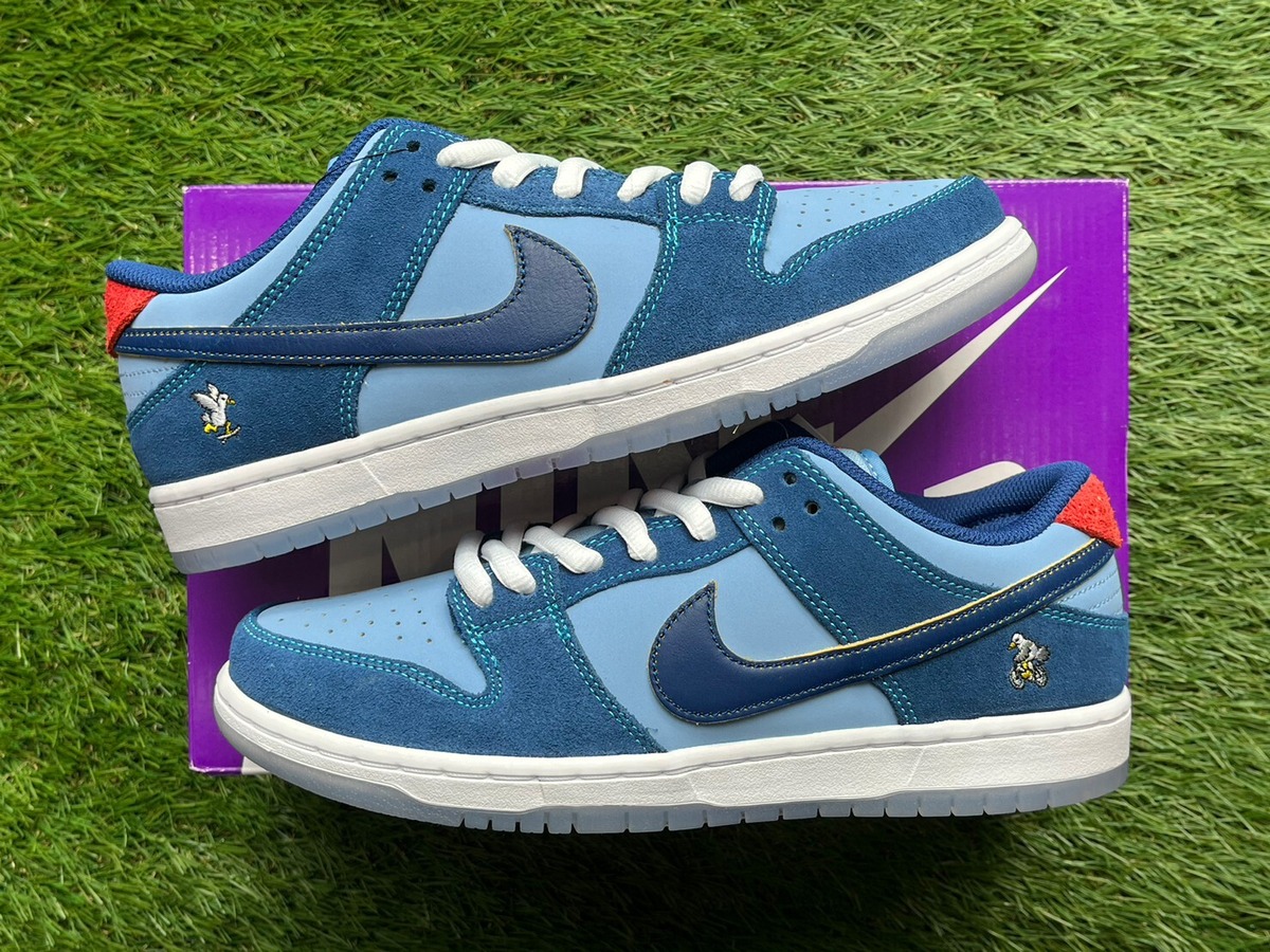 NIKE × WHY SO SAD? SB DUNK LOW PRM WSS COASTAL BLUE DX5549-400 26.5cm ...