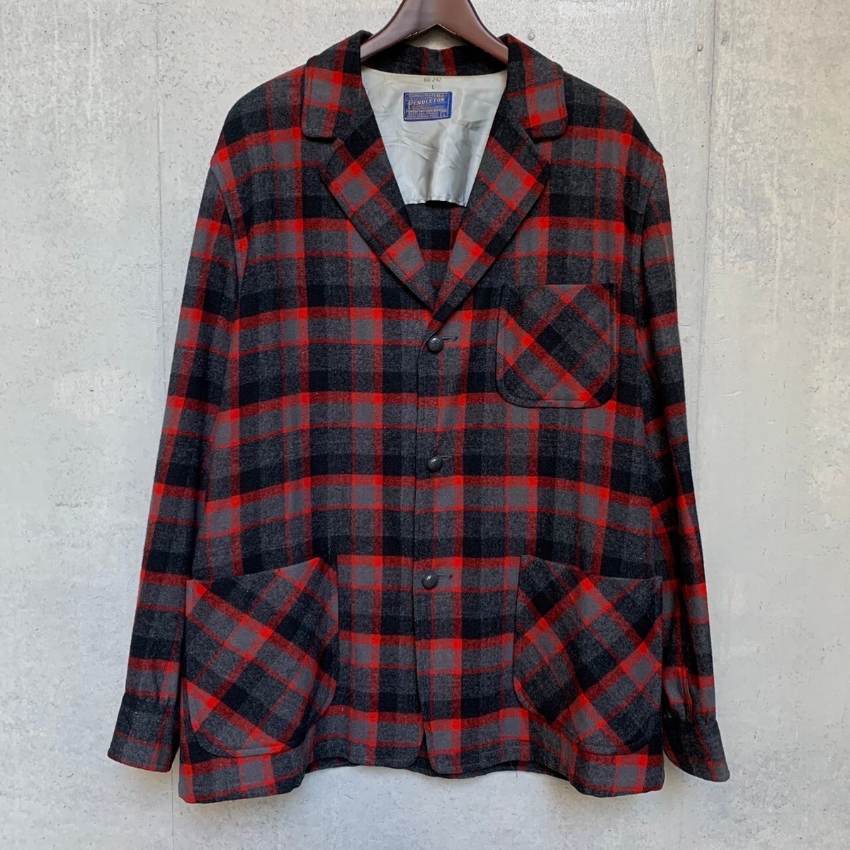 50’s~ "Pendleton" Unconstructed Jacket | Pigsty Harajuku