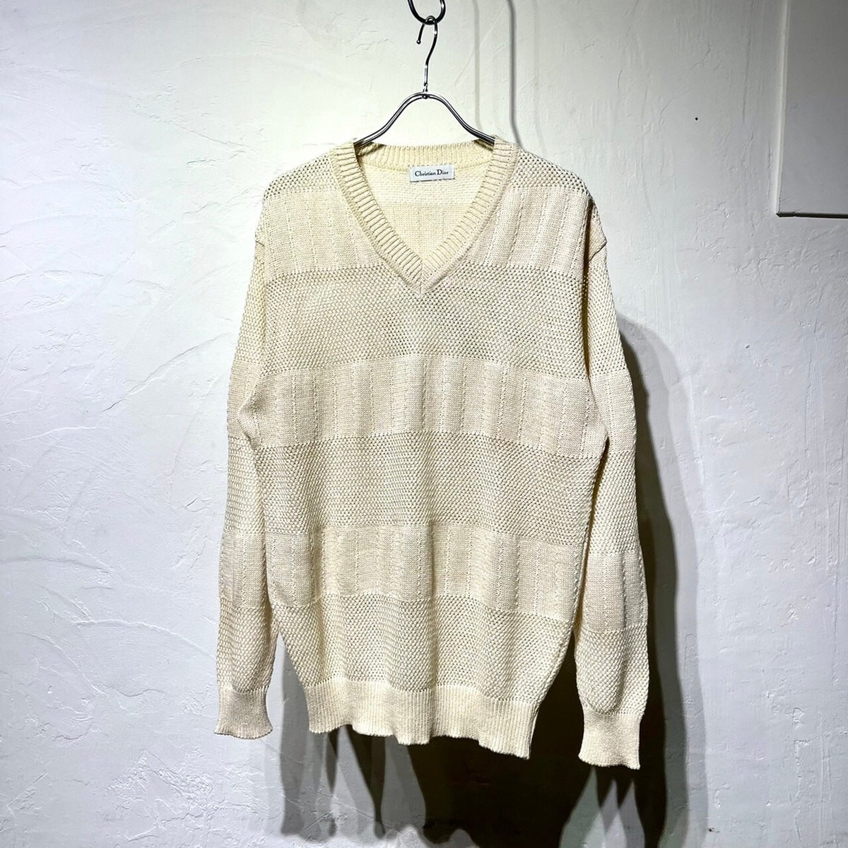 ~90s Christian Dior Linen×Silk Knit | VOLAR