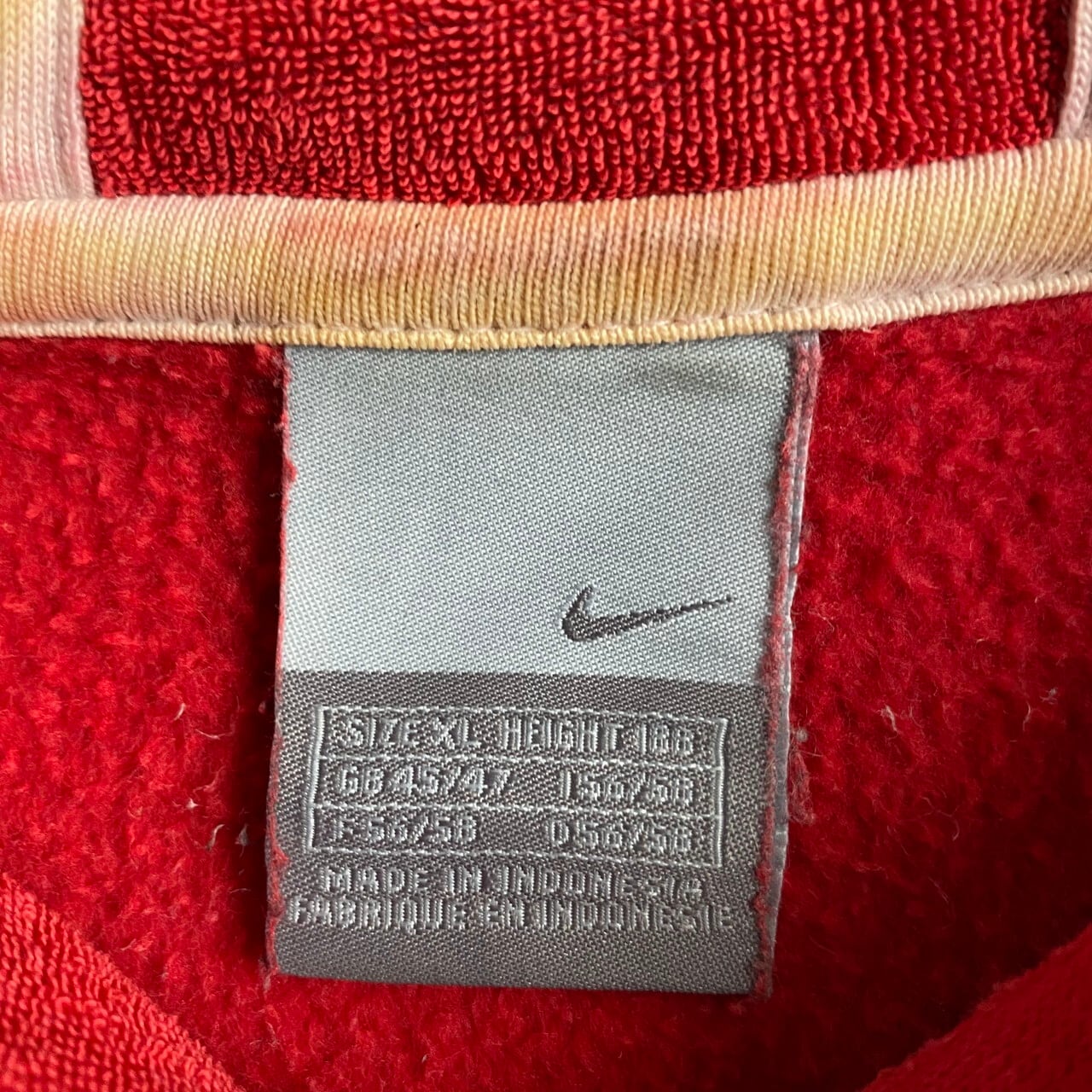 ビッグサイズ NIKE ナイキ COR72Z チームロゴ 刺繍 プルオーバーパーカー メンズ2XL相当 古着 スウェットパーカー スウォッシュ ...