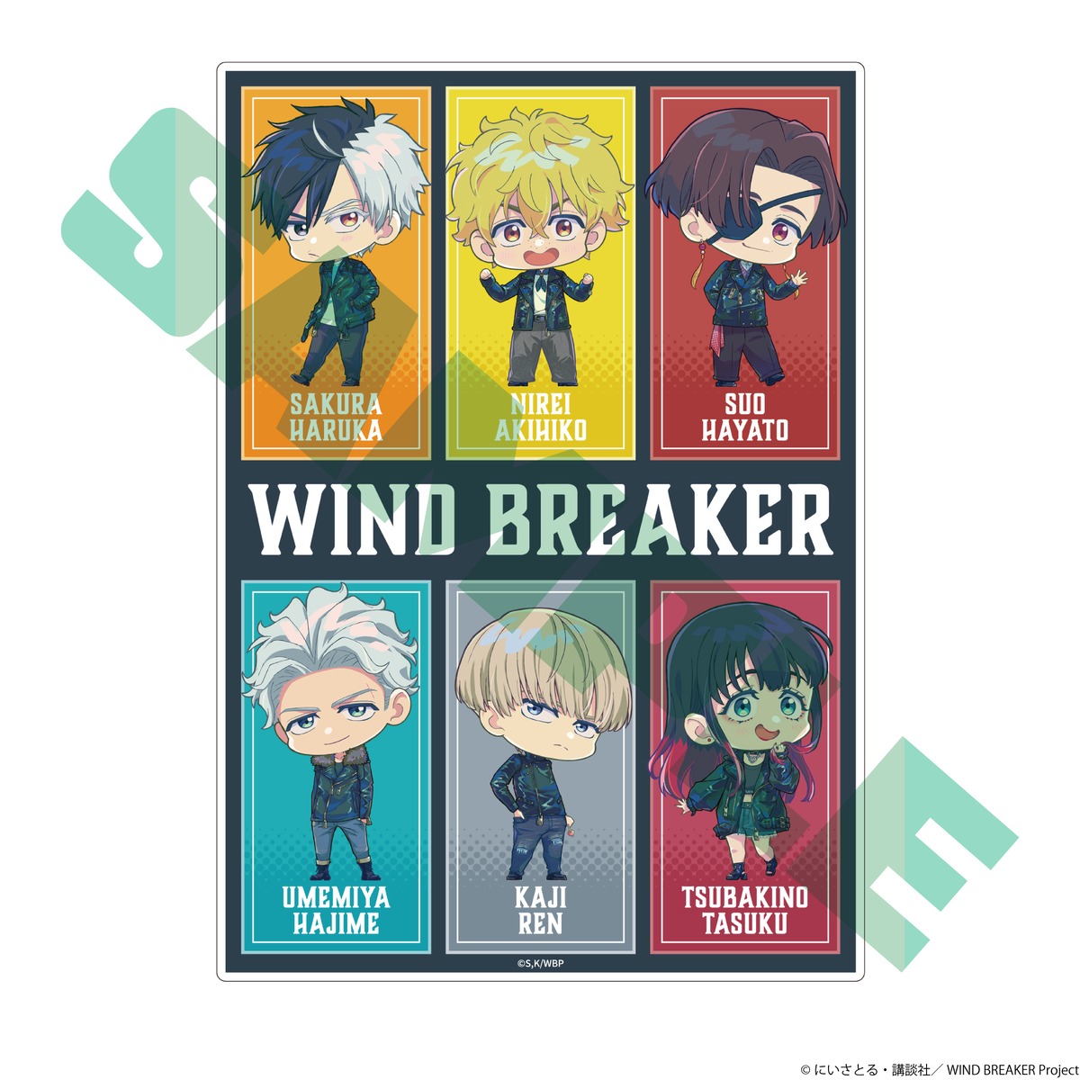 TVアニメ「WIND BREAKER」 アクリルボード | Digital Frontier Official Store