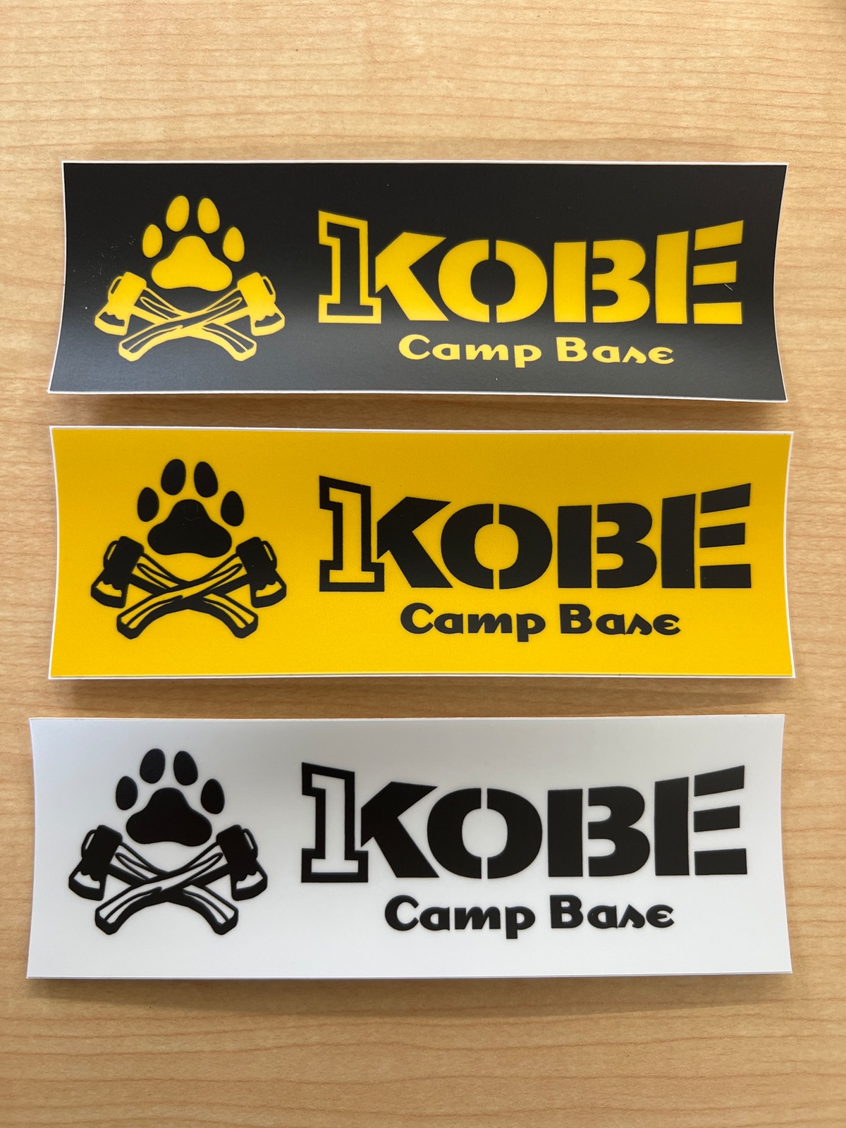 1 KOBE ステッカー（四角型） | 1 KOBE Camp Base