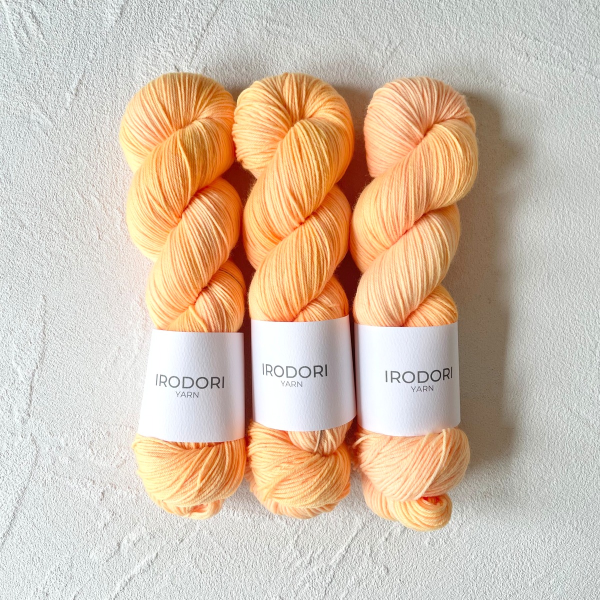 Basic Sock 【Neon Orange】 | IRODORI YARN | 手染め毛糸専門店