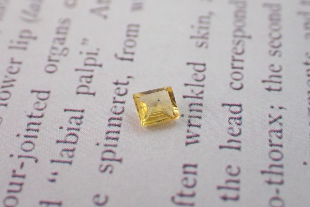イエローサファイア 0.19ct [C12-276] | differencee(ディファレンシー)