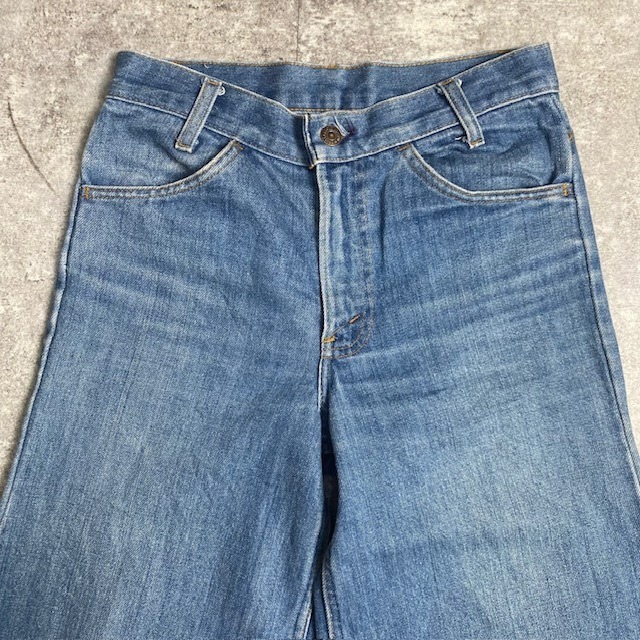 70's Levi's 782 STUDENT デニムバギーパンツ W28 リーバイス 刻印6 SCOVILL オレンジタブ ヴィンテージ ...