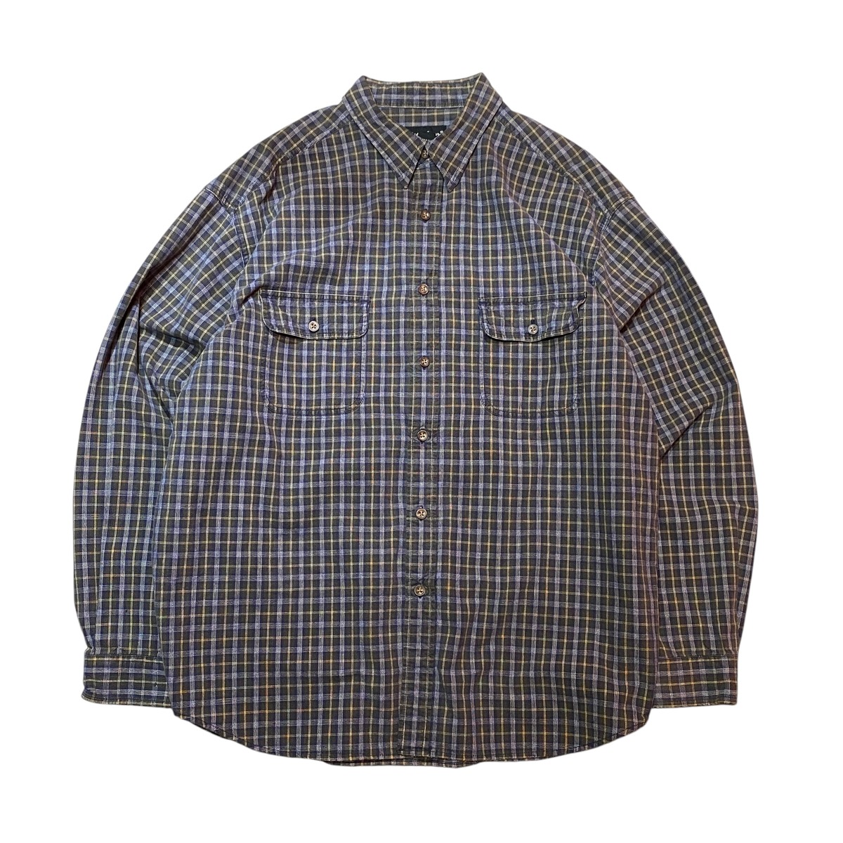 Eddie Bauer L/S Cotton Check Pattern Shirt | Give ＆ Take