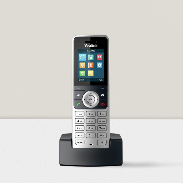 【日本国内正規代理店製品】 W53H Yealink デジタルコードレス 追加用ハンドセット IP電話機 SIP電話機 DECT Phone ...