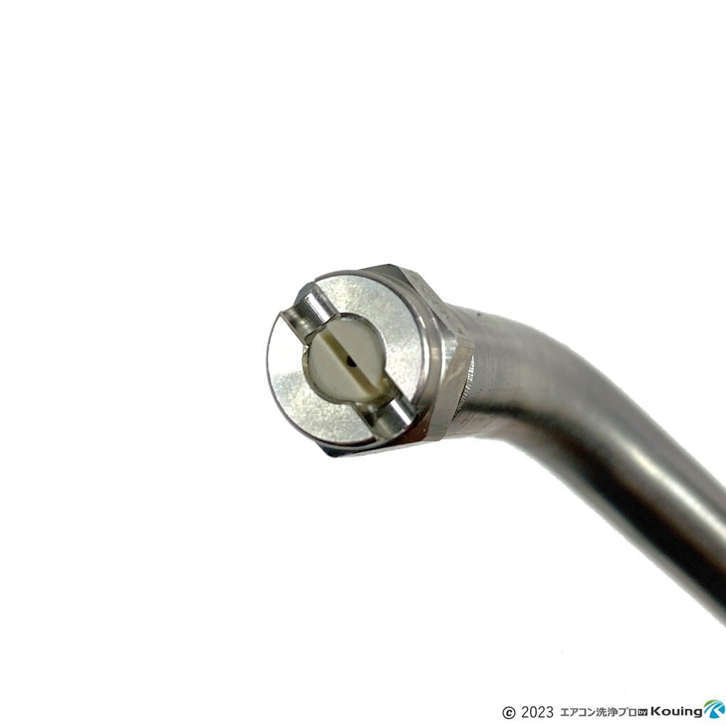 アサダ HD0860 専用 エアコン洗浄 ノズル ガン 25cm ステンパイプノズル ステンレスパイプ ねじG1/4 噴霧角度25° 高圧用 黒グリップ エアコン洗浄 業務用 プロ仕様 ...