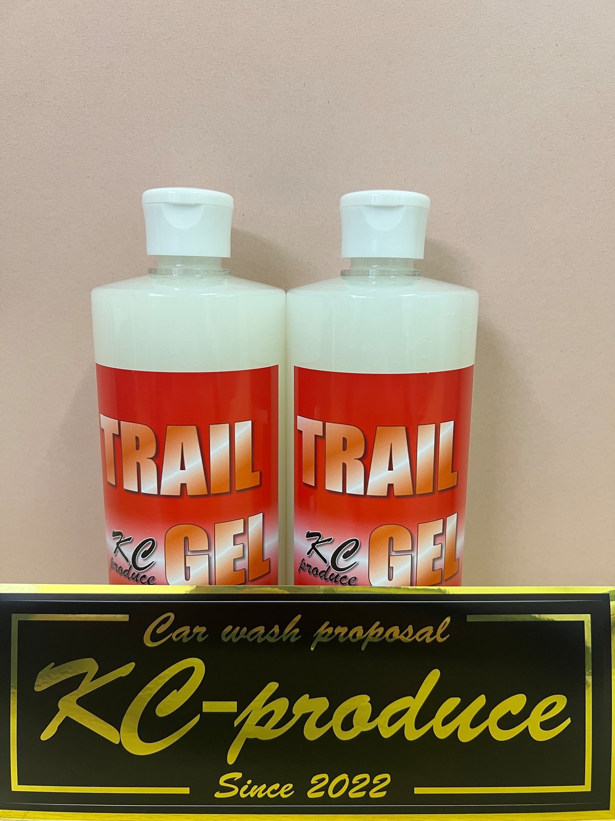 NEWラベル！トレールジェル520ml×2本 .*˚送料無料★車両用水垢洗浄剤 | 株式会社KCプロデュース