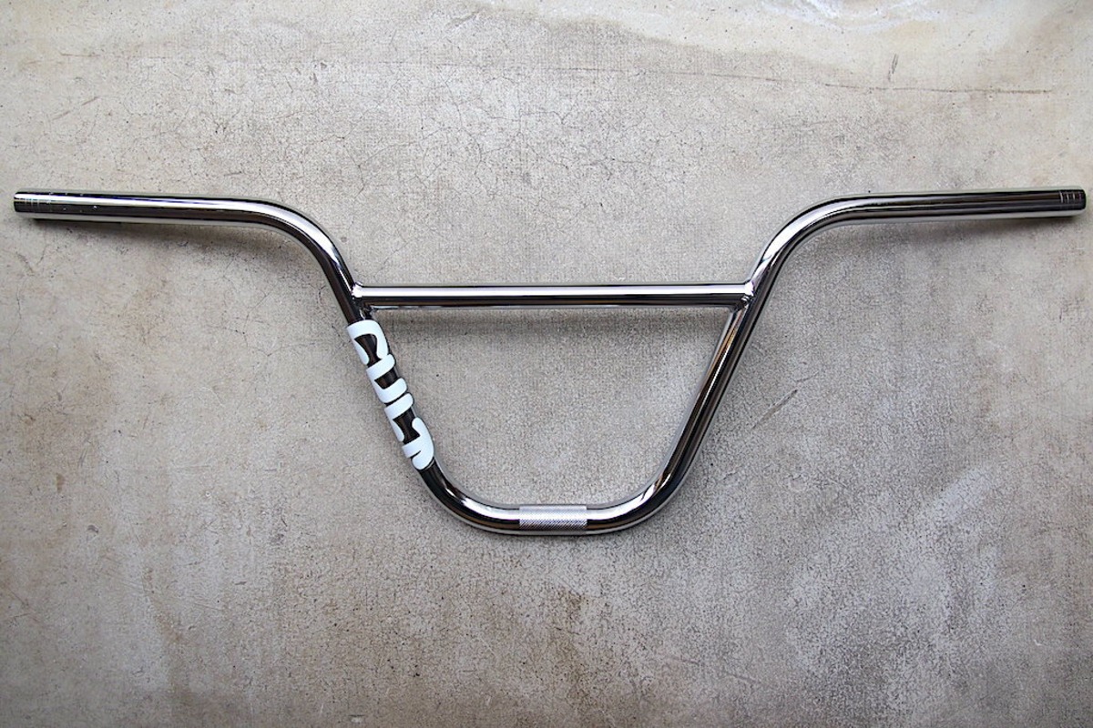 CULT「CREW BARS 9"」- Chrome | DELMARBMX