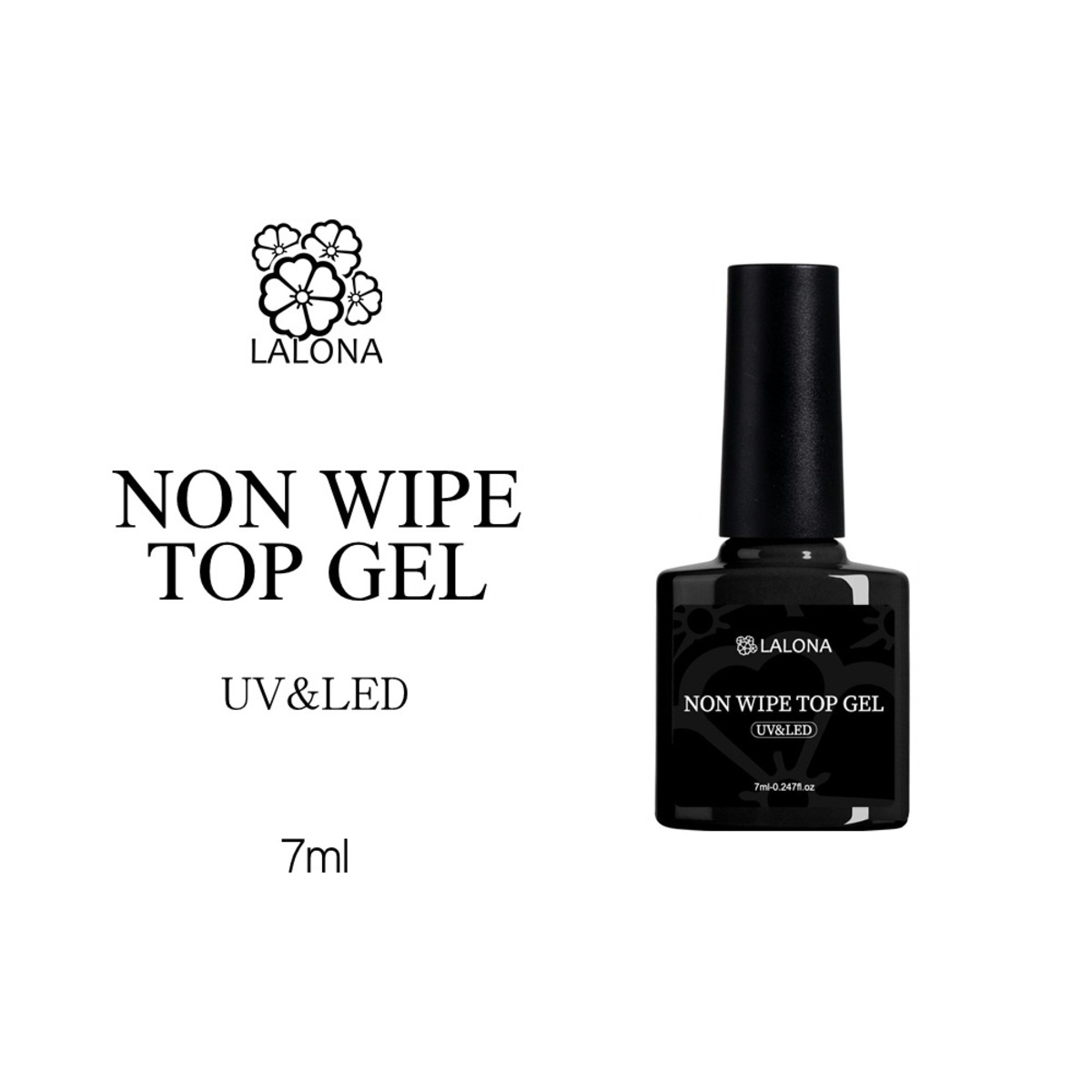 ラローナ [ LALONA ]Newノンワイプトップジェル ( 7ml )ジェルネイル/トップ/レジントップ/トップコート/ノンワイプ/セルフ ...