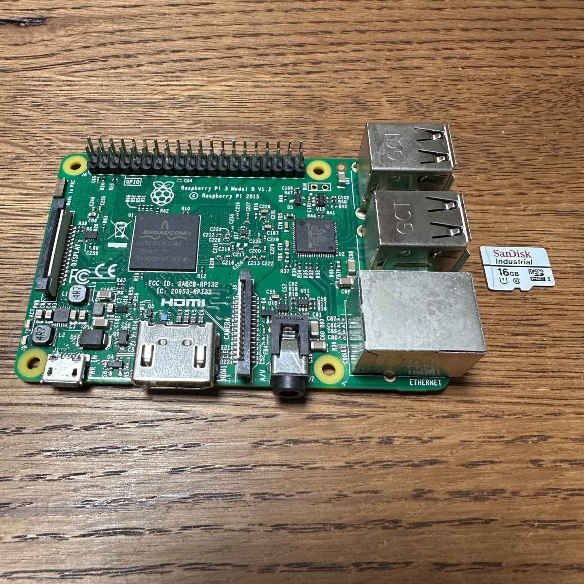 【中古】Raspberry Pi 3 Model B V1.2 ＋SDカード | arduinoパーツ専門店