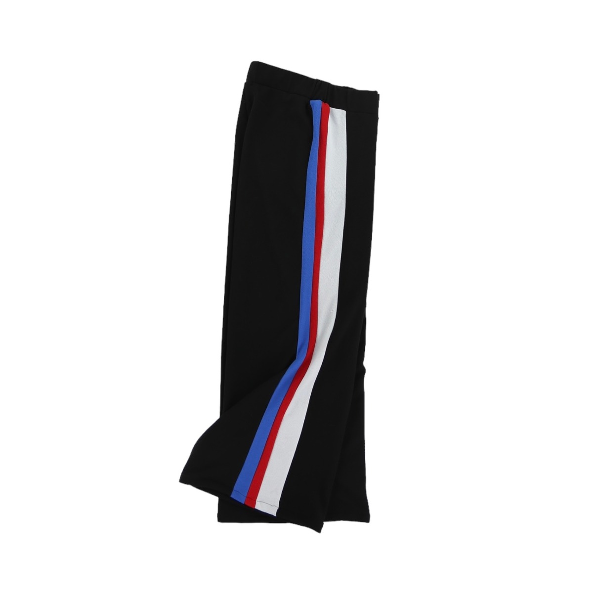 【OTSU】buggy flare silhouette sideline jersey track pants -9480- | cv
