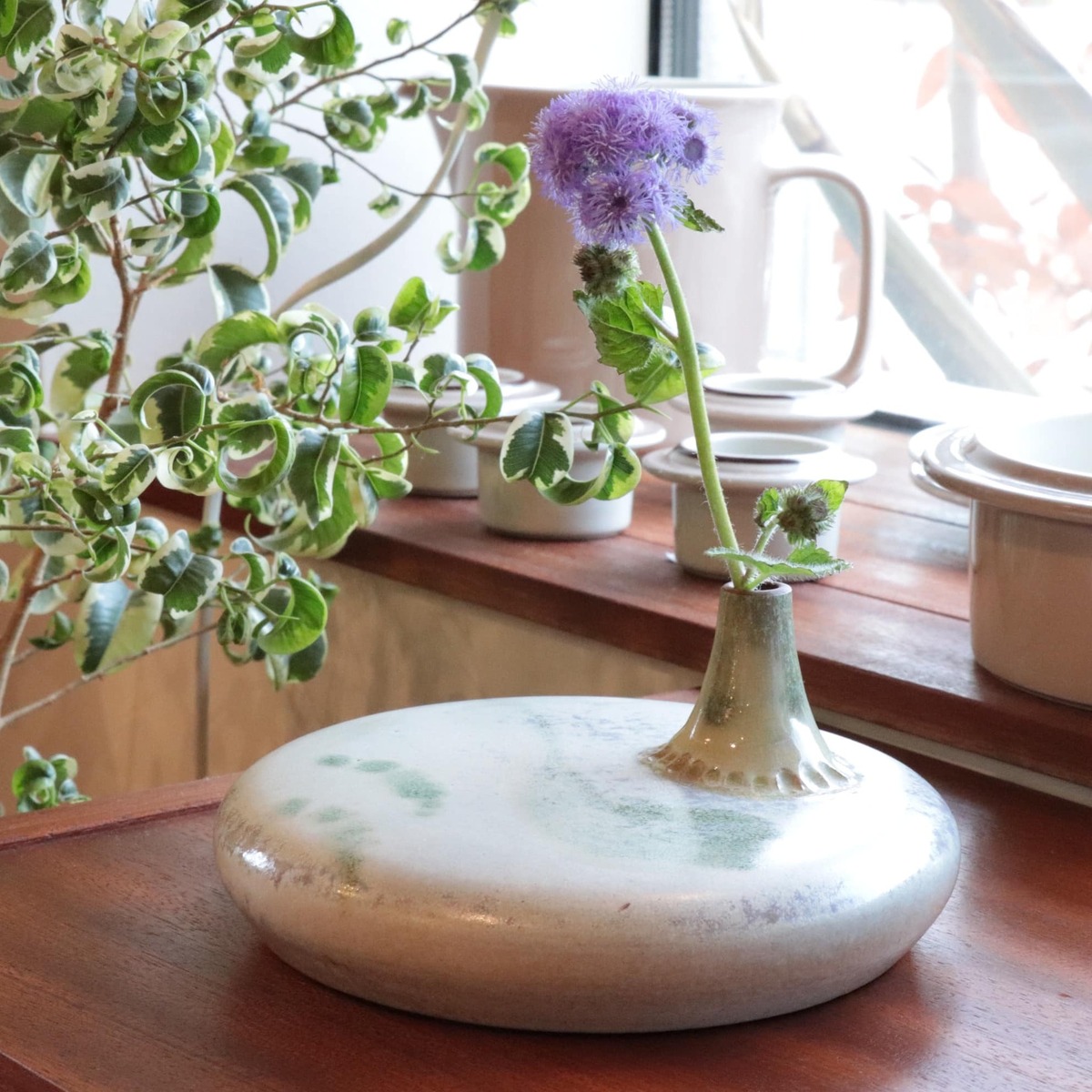 【c7026】フラワーベース [Vintage / Sweden買付] | 北欧ヴィンテージ雑貨 Prae Interior(プラエ インテリア)