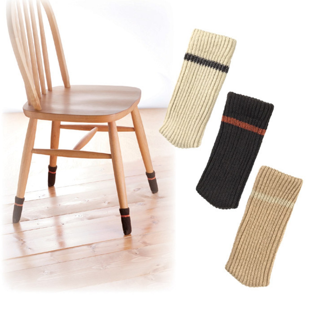 ズレにくいイス脚カバー 4脚用 | interior7