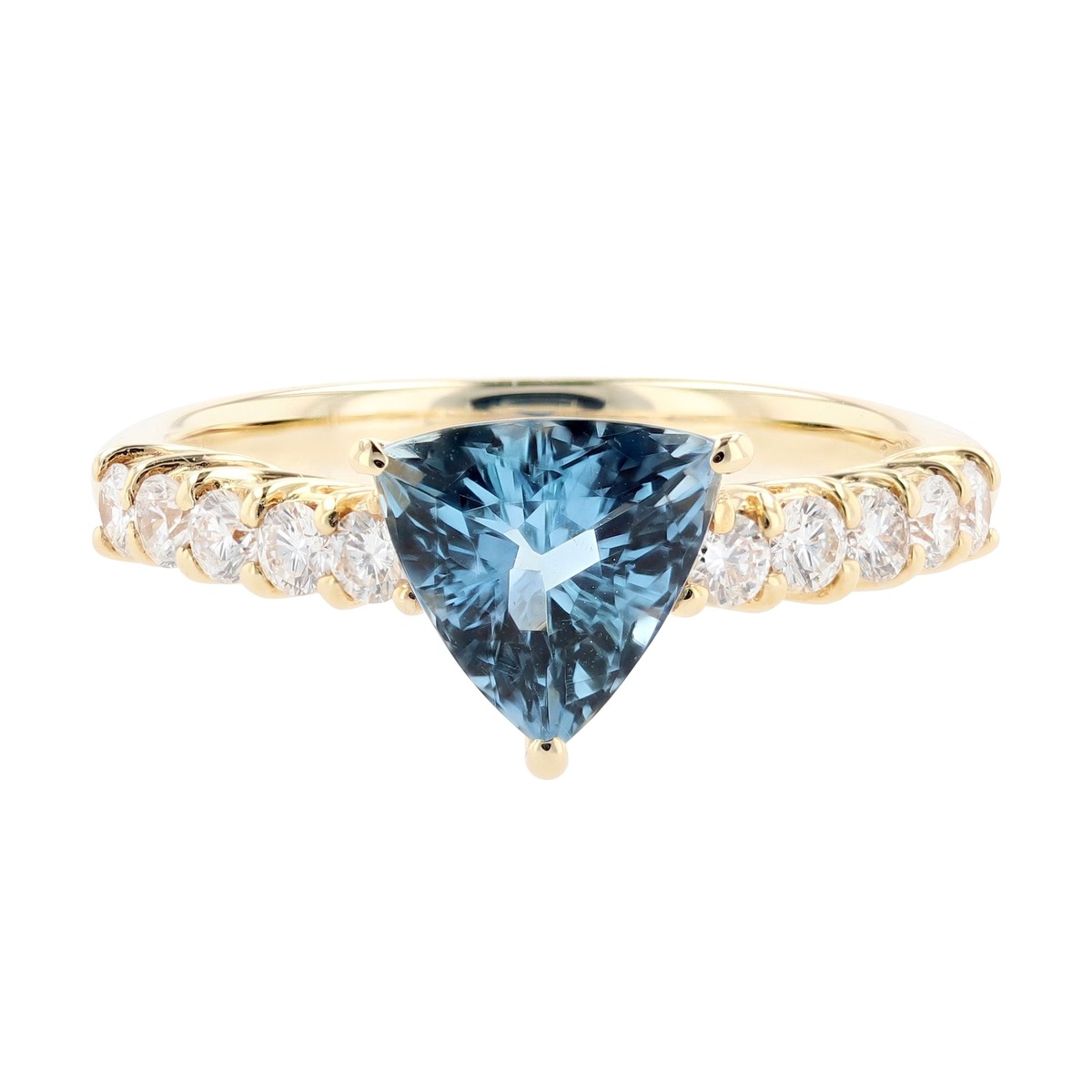 R540 K18 アクアマリン リング | 山城時計店オンラインジュエリーストア