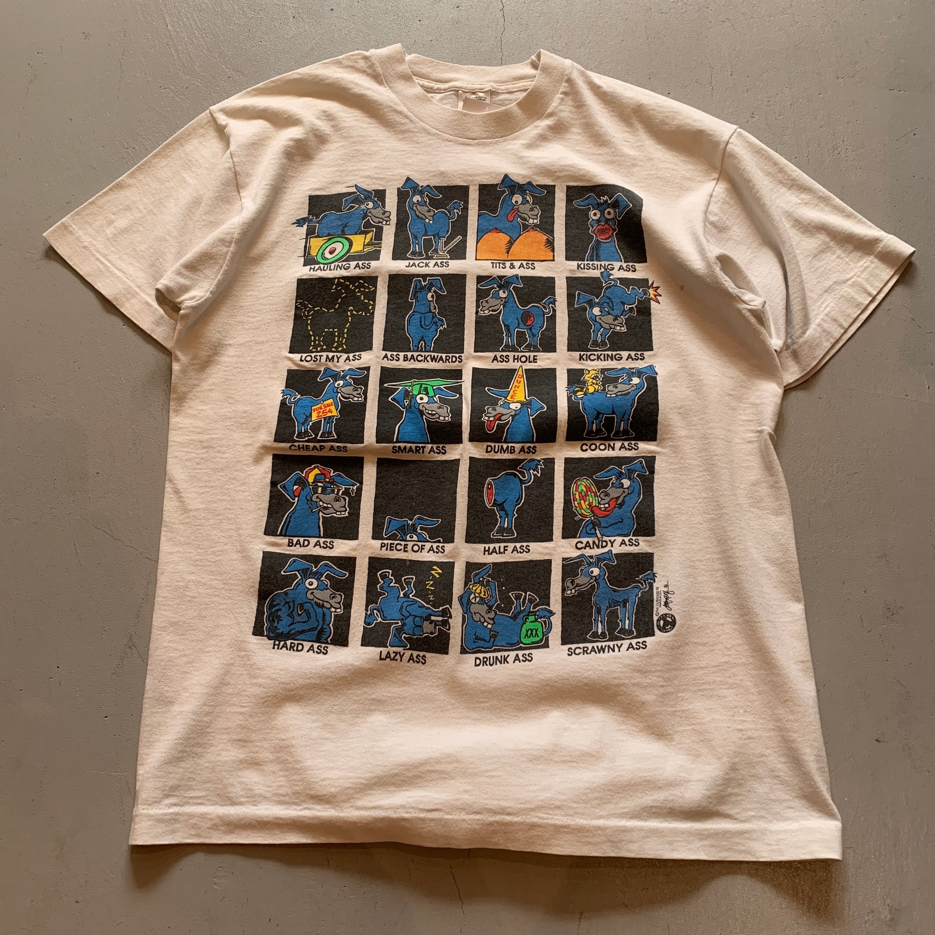 90s ASS T-shirt【高円寺店】 | What’z up