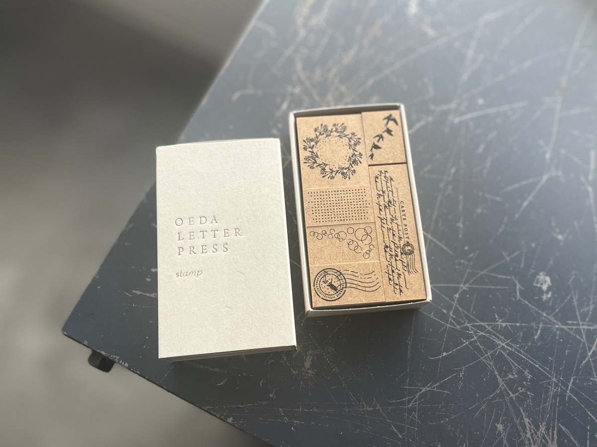 Original rubber stamp box【 Mellow 】 | OEDA LETTERPRESS