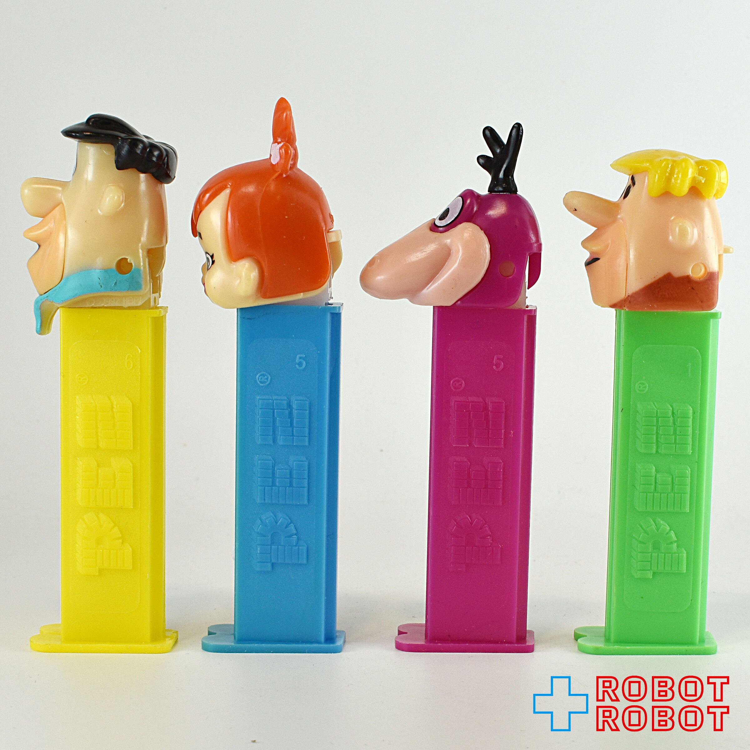 PEZ フリントストーン ディスペンサー フィギュア 4種セット | ROBOTROBOT